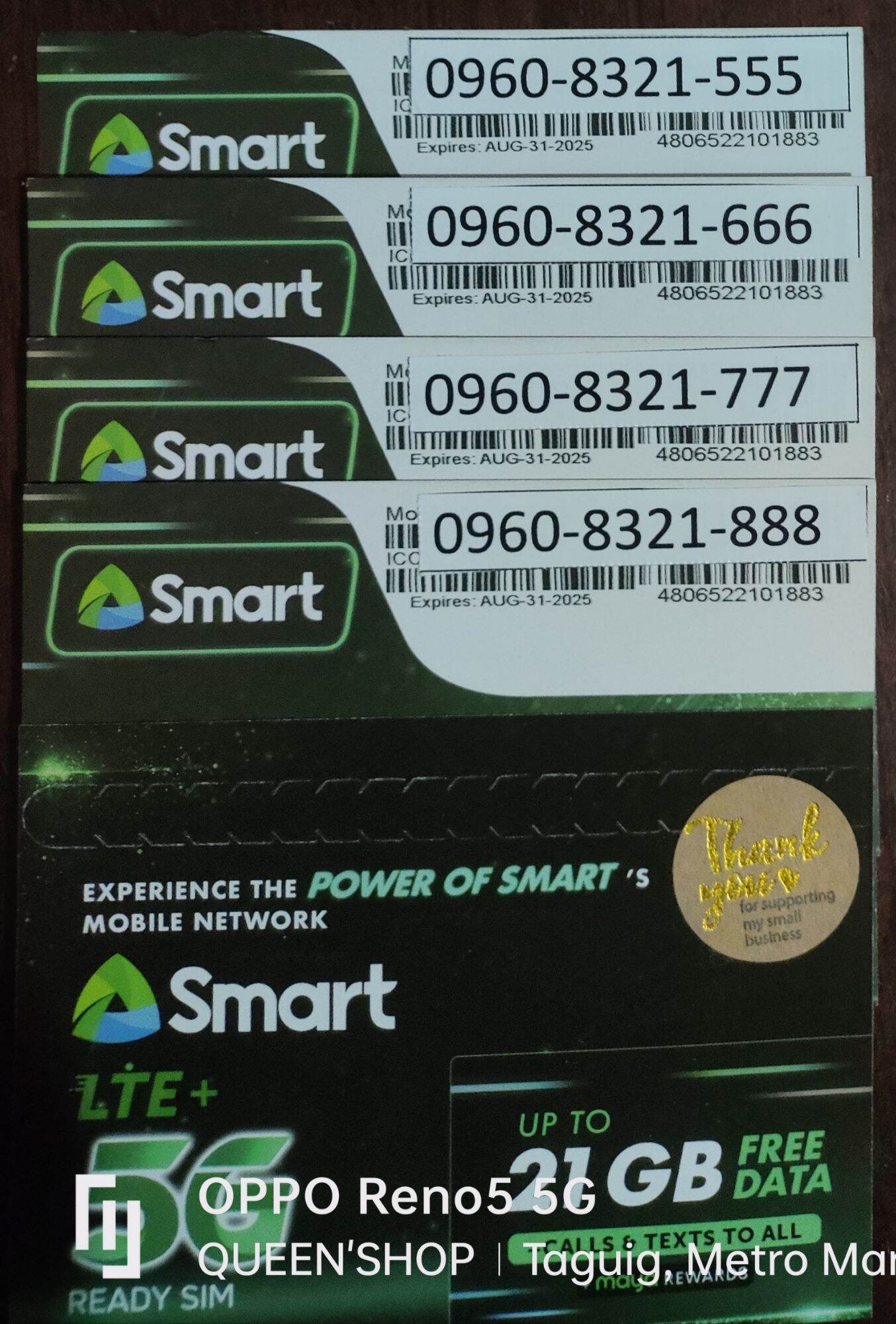 SMART 5G SIM (FAMILY SIM)or FOR MULTIPLE BRANCHES SIM | Lazada PH