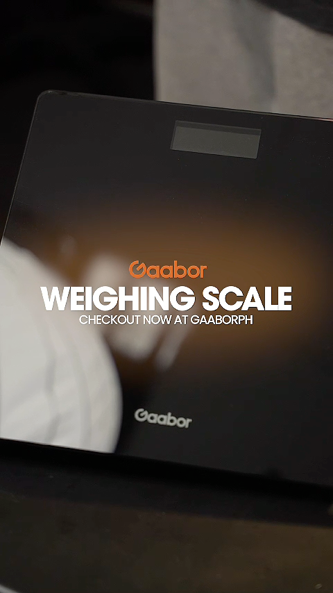 Gaabor Digital Weighing Scale Human Electronic Tempered Glass Weight ...