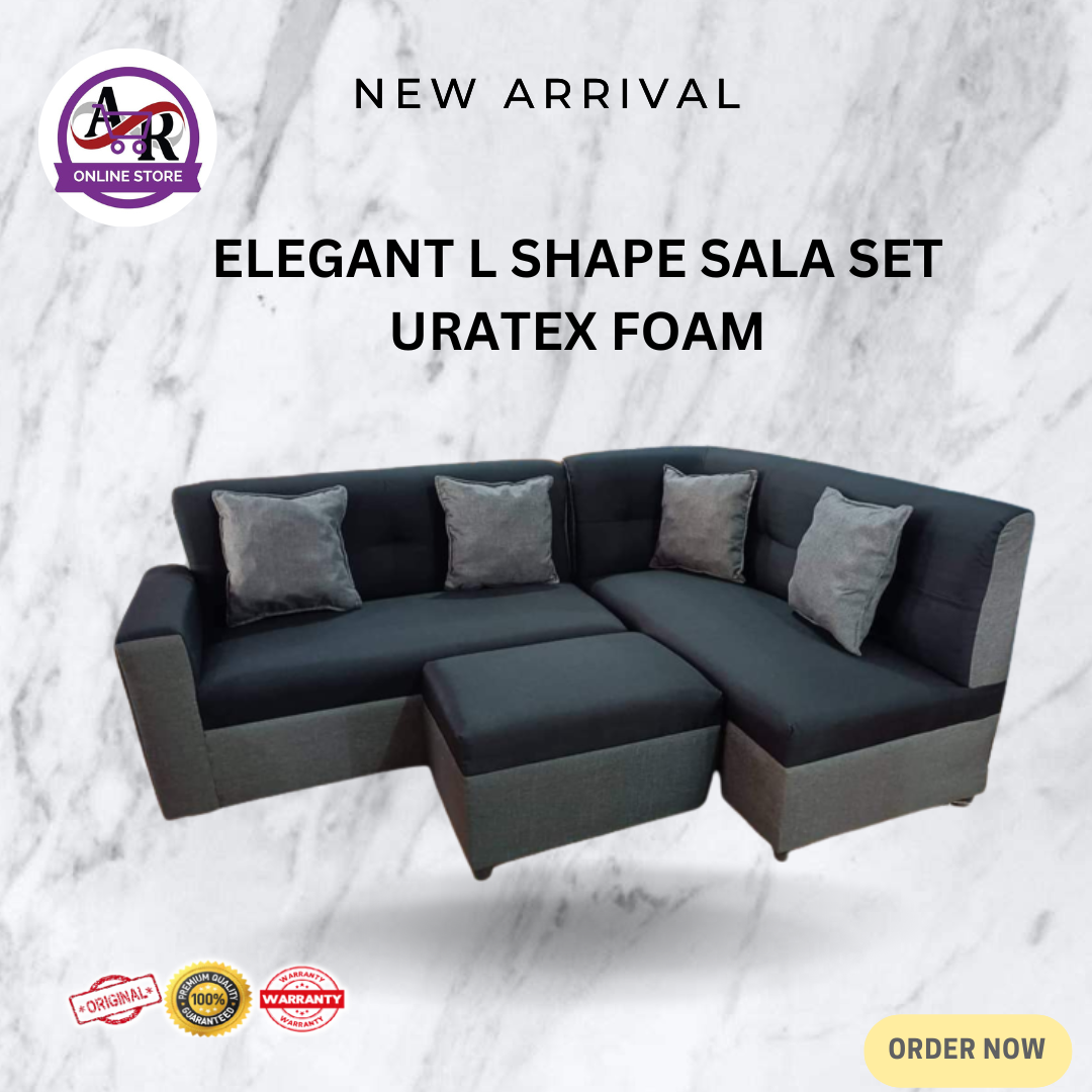 AR Elegant Sala set L shape Uratex foam Lazada PH