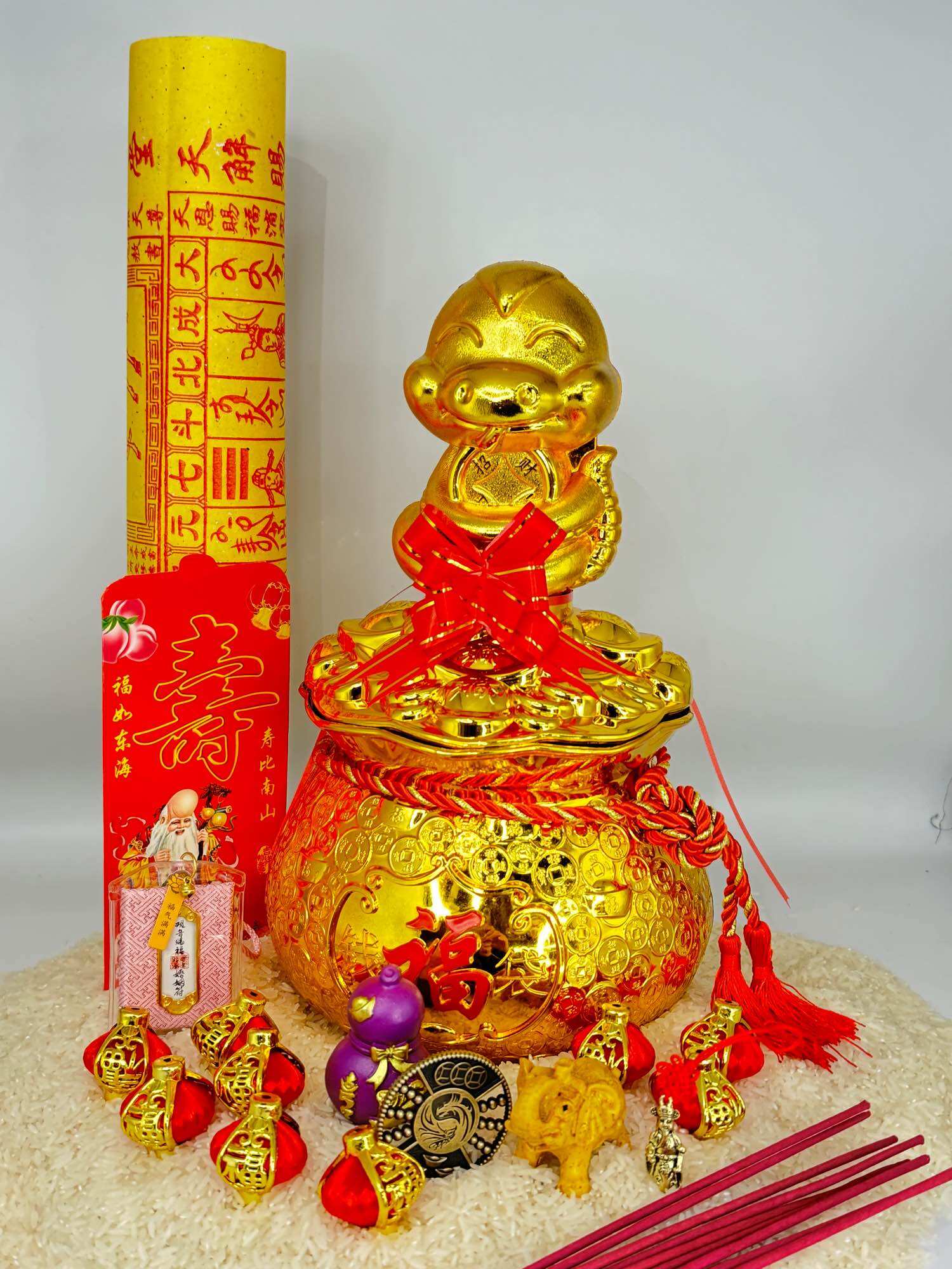 Feng Shui 2025 The Original Prosperity Basket Snake Jeanchdragon ...