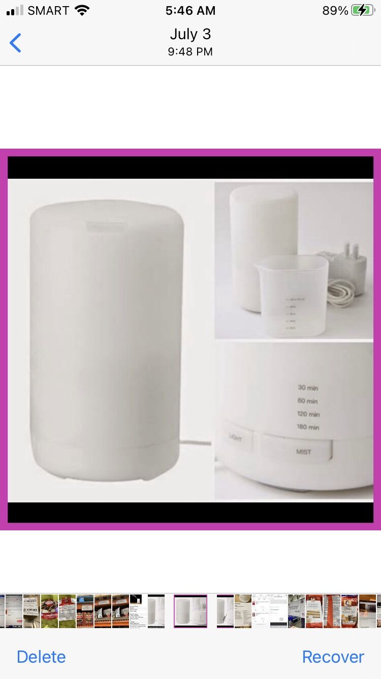 Muji Ultrasonic Aroma Diffuser AD-SD1UL | Lazada PH