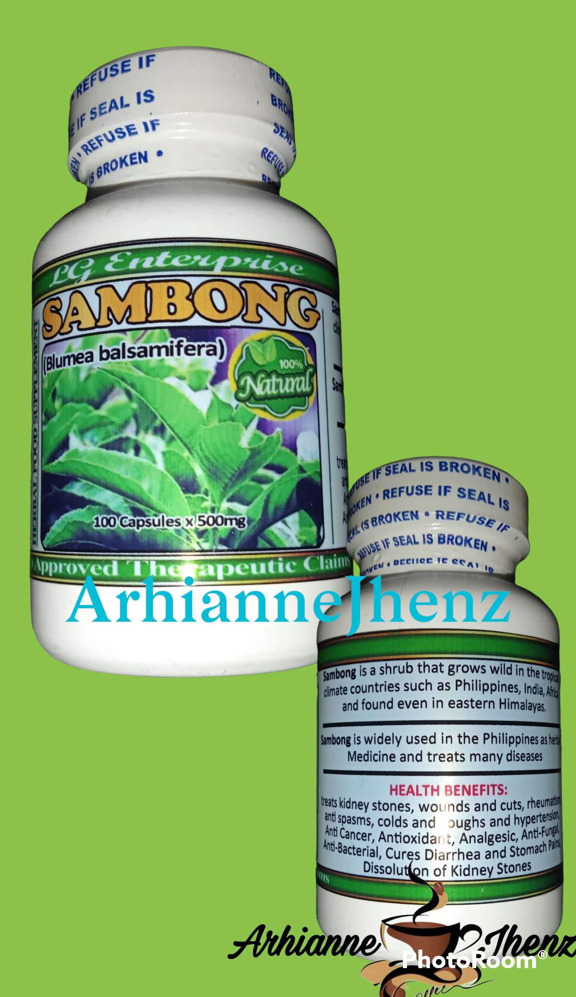 SAMBONG CAPSULE 100 PCS | Lazada PH