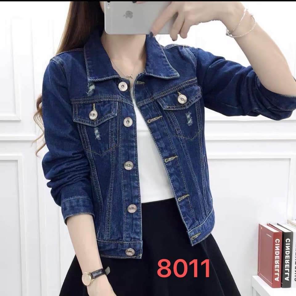 Laarnie Denim Jacket For Women Lazada Ph