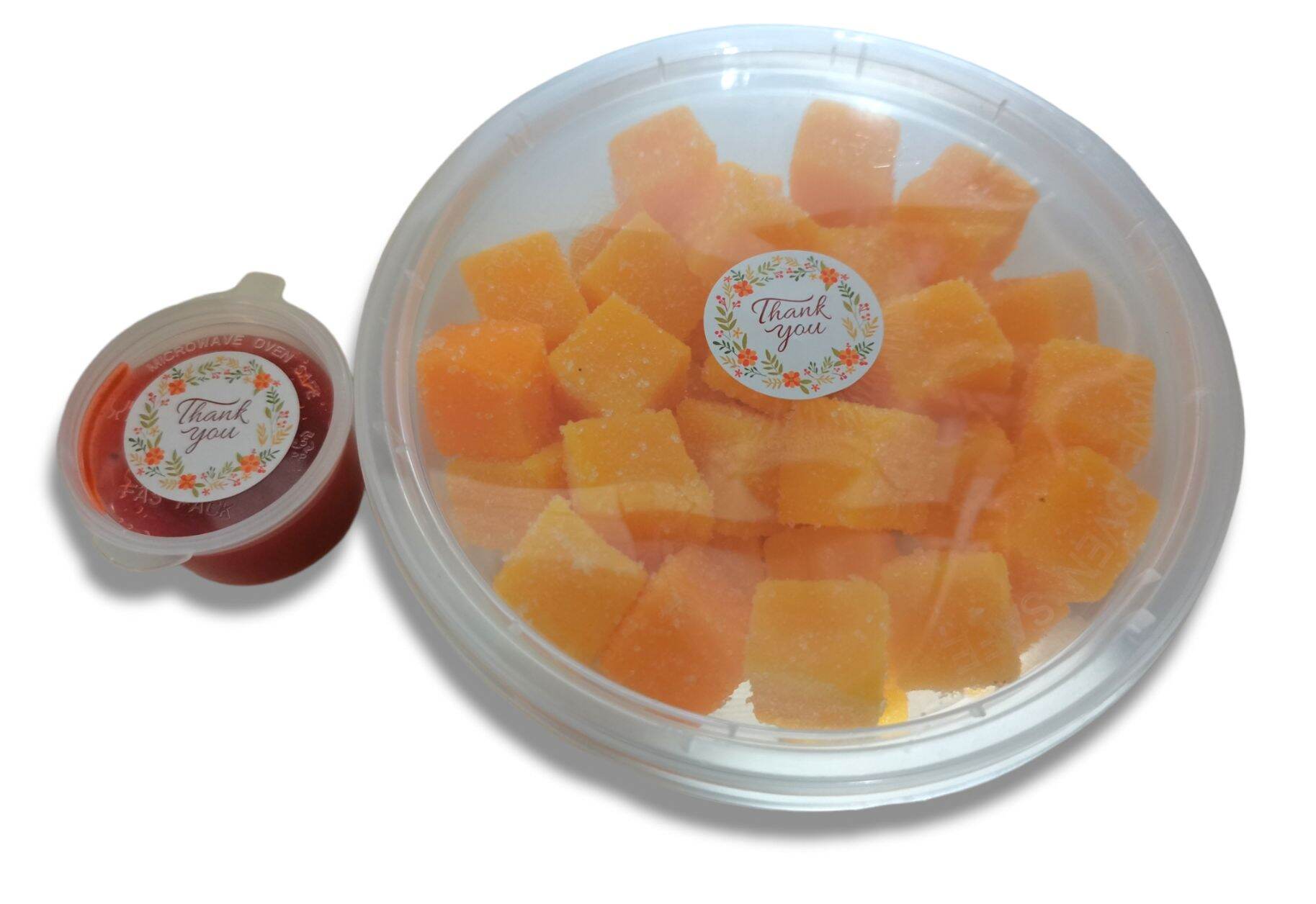 D&J Sweet Gummy Mango Cubes | Chamoy Sauce | Kiamoy Chili Powder ...