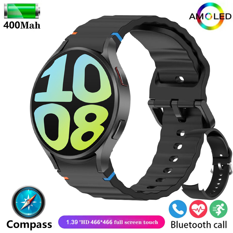 Smart Watch For Samsung Galaxy Watch 7 44mm Men GPS Tracking NFC ...