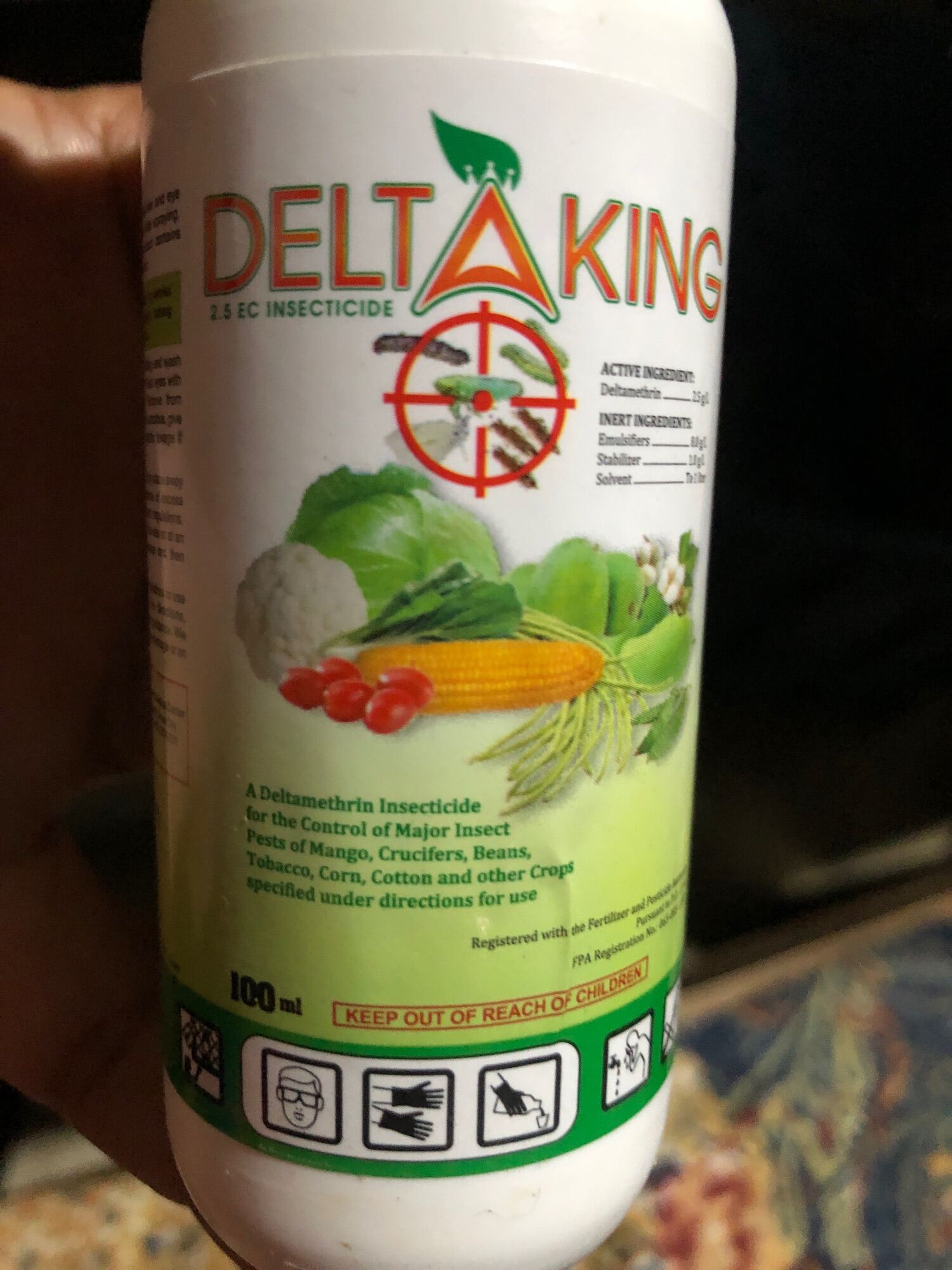 Delta King Insecticide 100ml Deltamethrine, Worm killer | Lazada PH