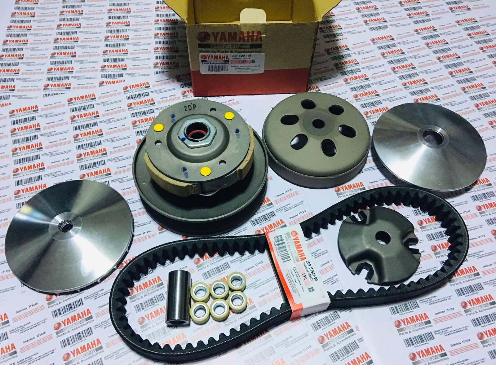 YAMAHA NMAX v1 STOCK CVT SET (Pulley set + Driveface + Belt +Torque ...