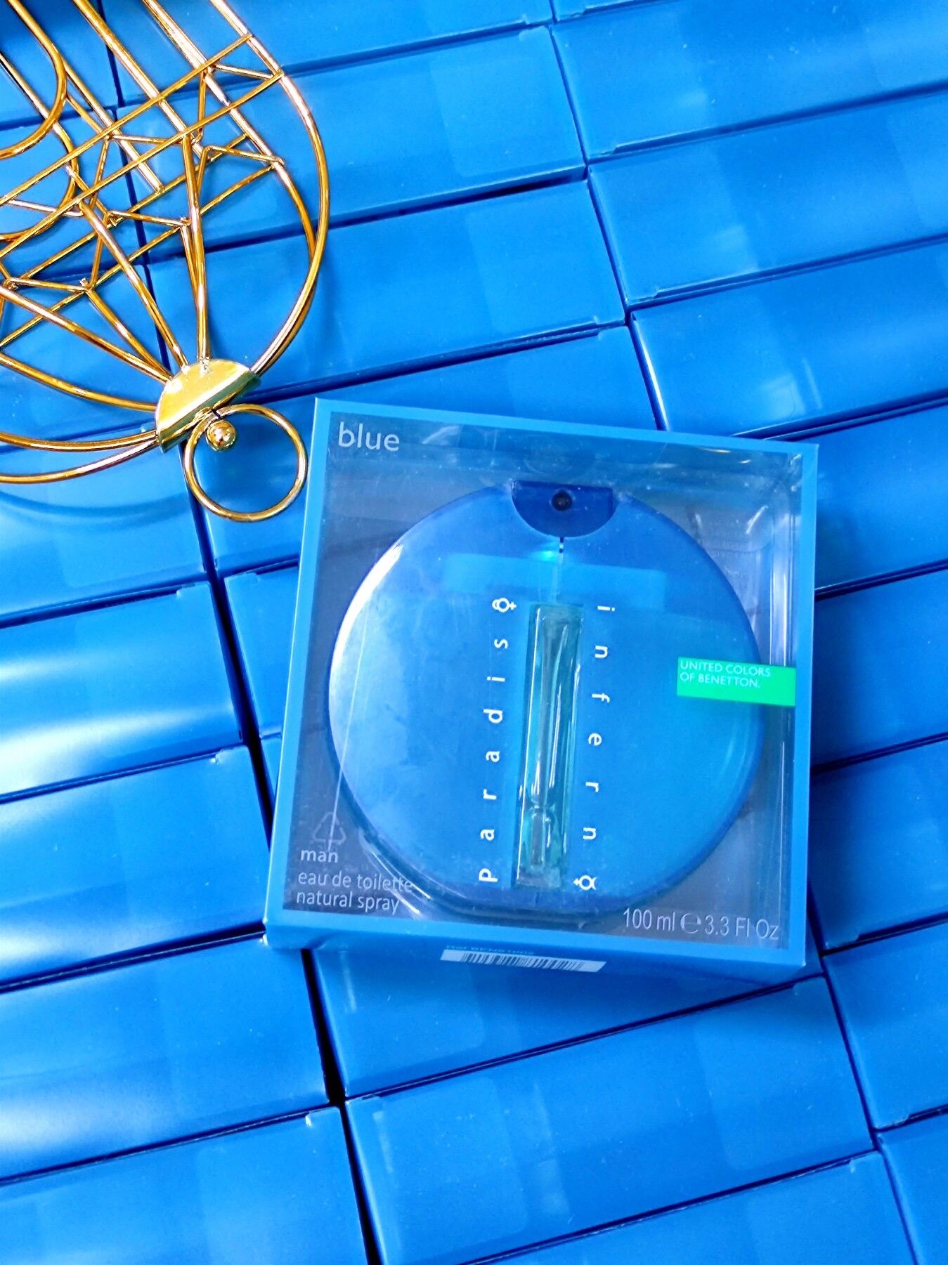 Benetton Paradiso Inferno Blue for Men 100ml Edt Spray | Lazada PH