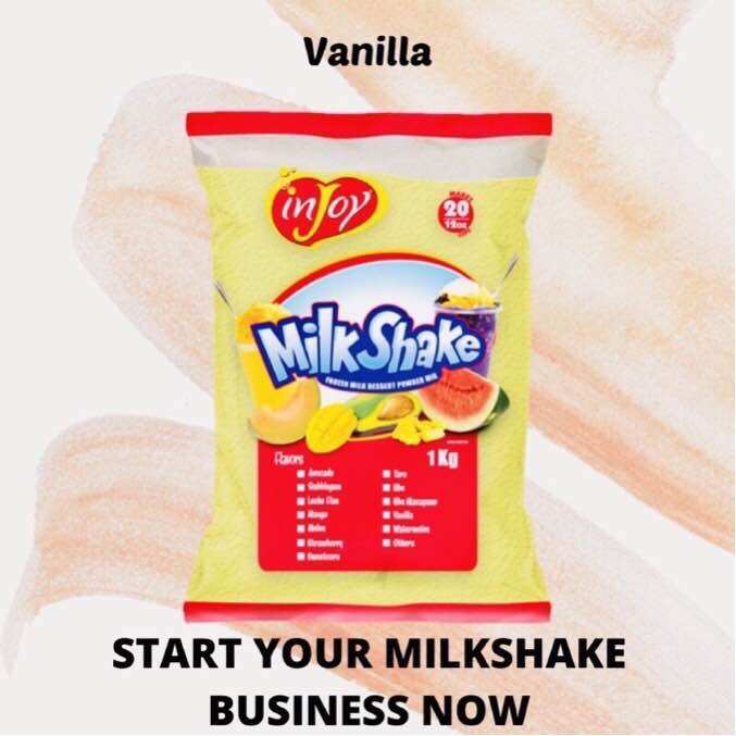 Vanilla Milkshake Powder 1kg Injoy | Lazada PH