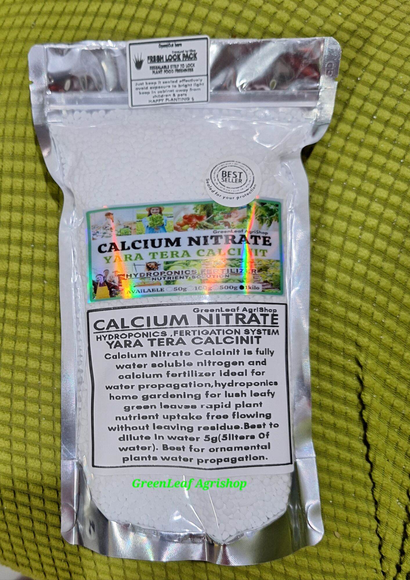 CALCIUM NITRATE CALCINIT BEST FOR HYDROPONICS SOLUTION & HOME GARDENING ...