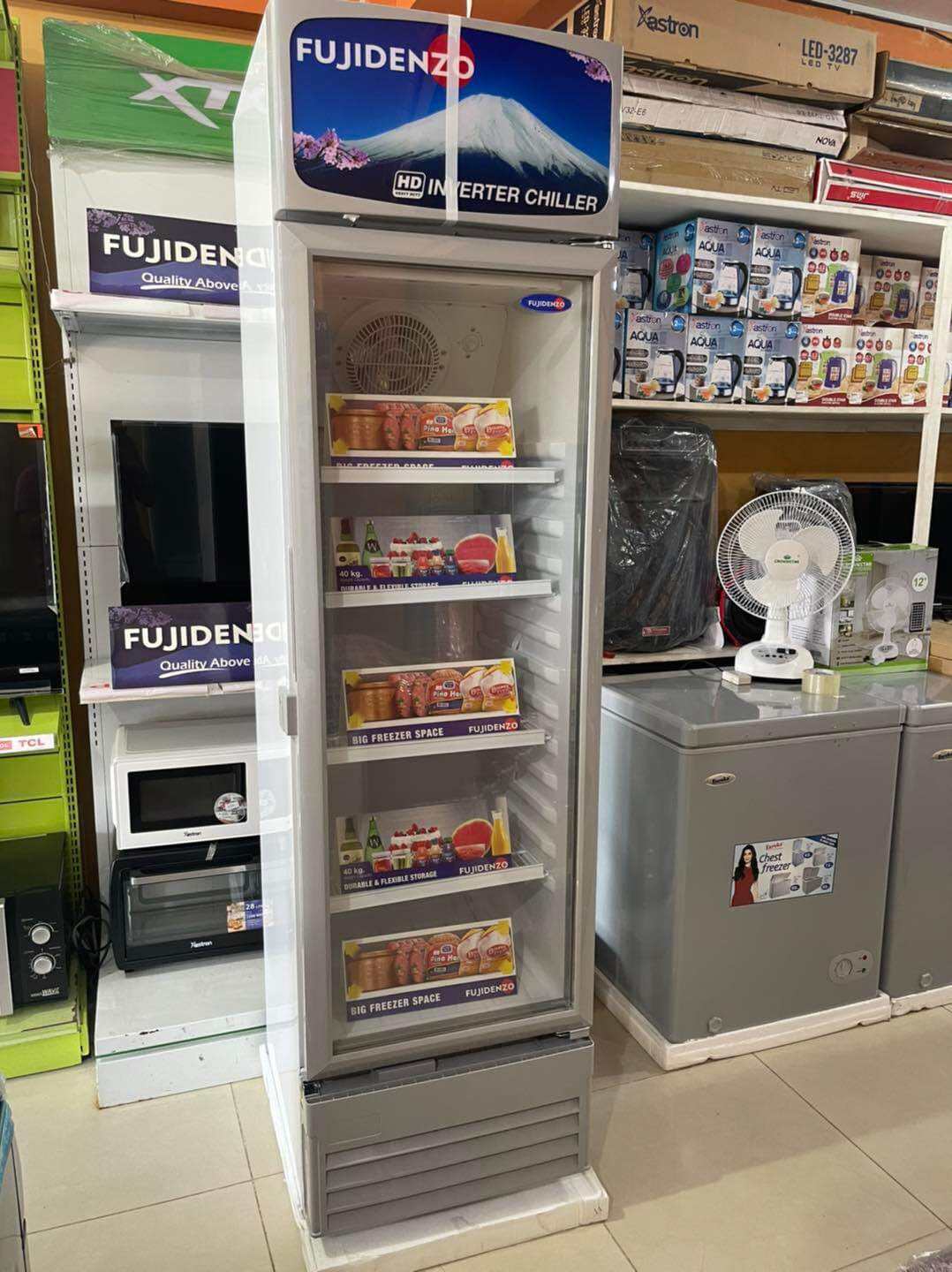 Fujidènzo 11cu. ft. Inverter Showcase Chiller Model: ISUP-110H | Lazada PH