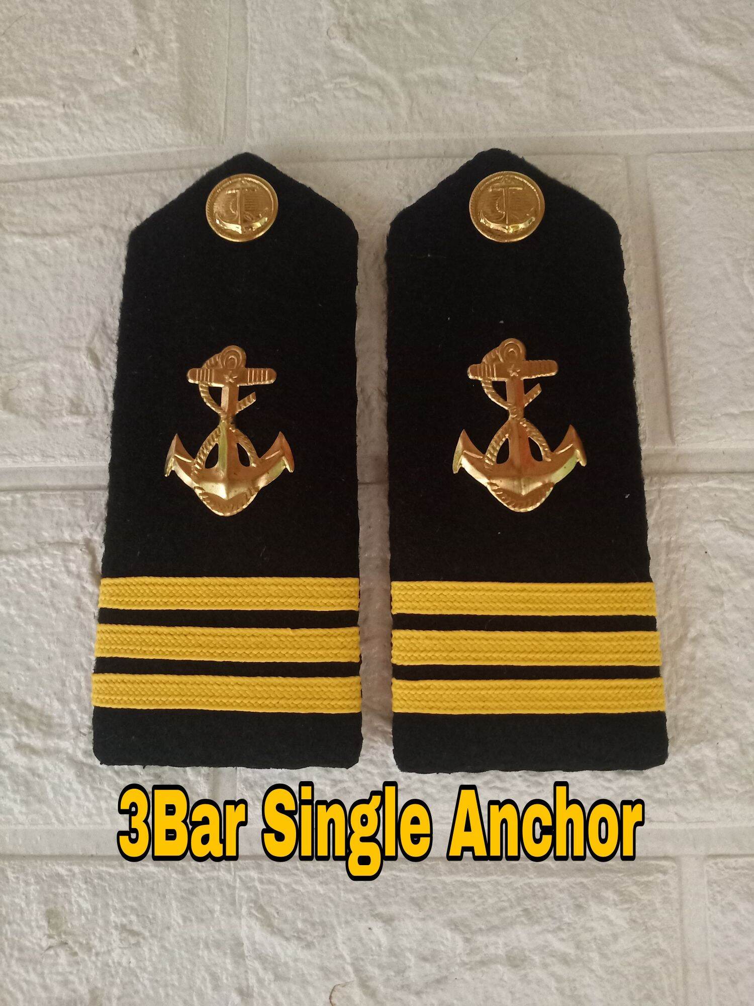 1Pair Shoulder Board for Seaman Maritime Student "Thin Bar" | Lazada PH