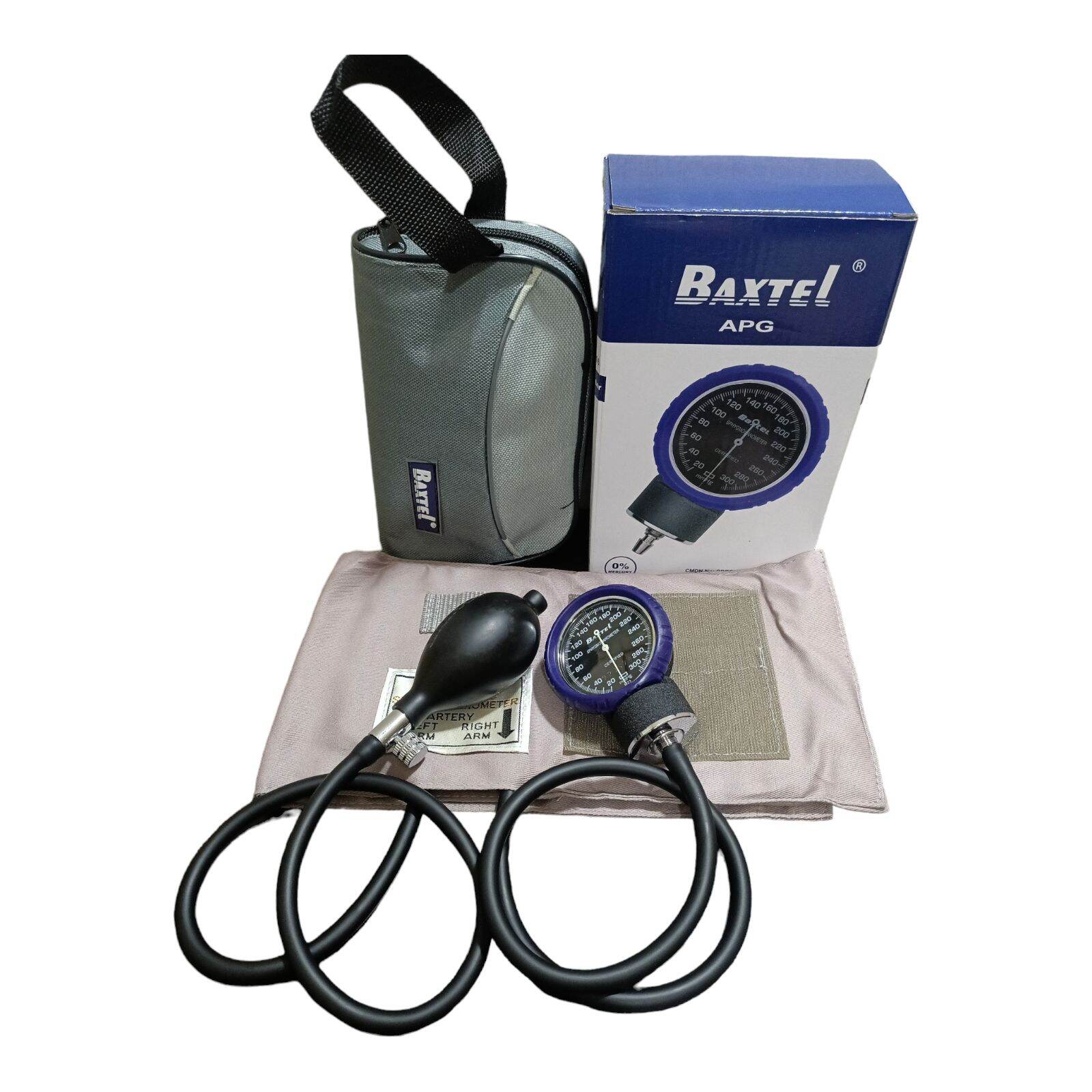 Baxtel APG Aneroid Sphygmomanometer Blood Pressure Monitor With Gray ...