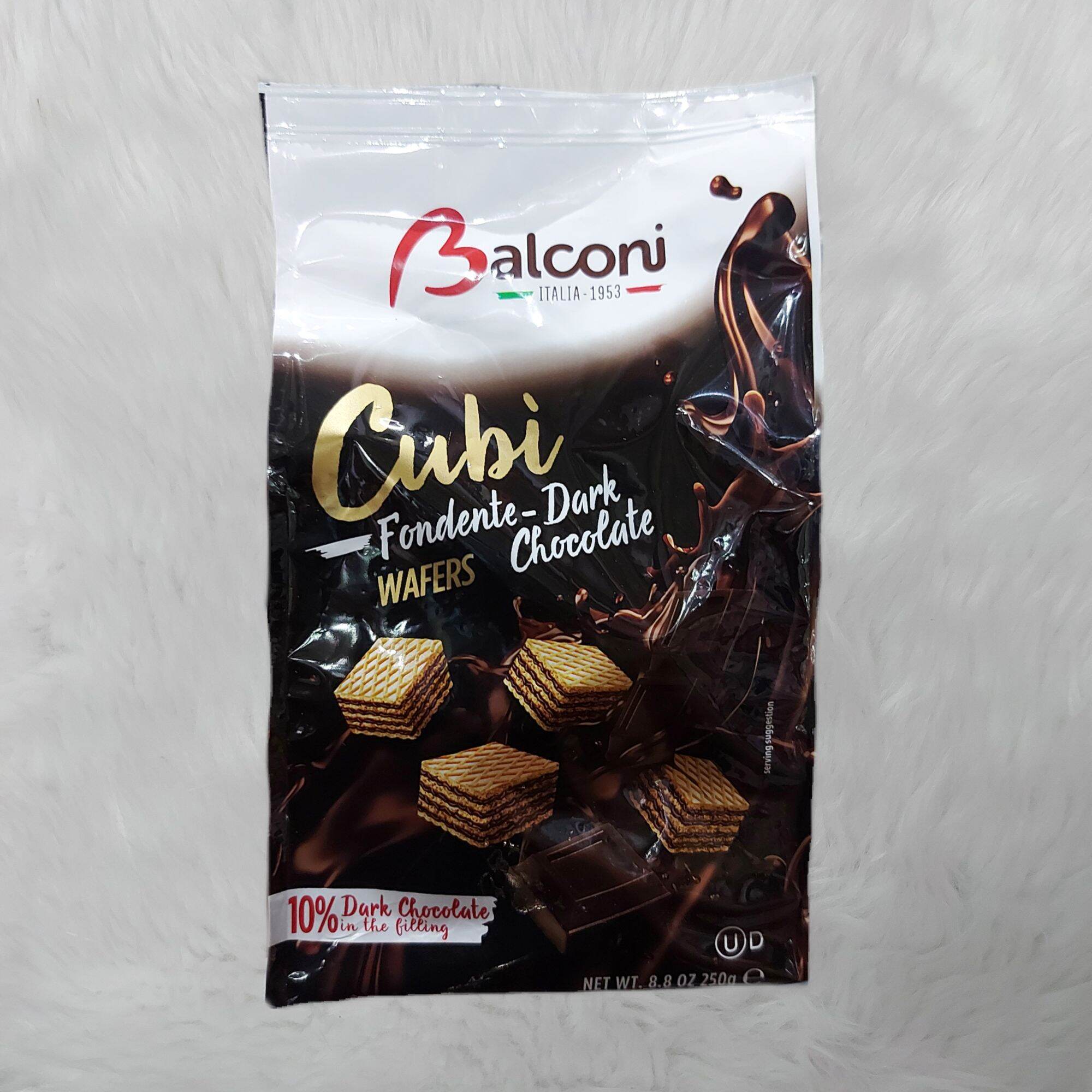 Balconi Dark Chocolate Cubi Wafers 250g | Lazada PH