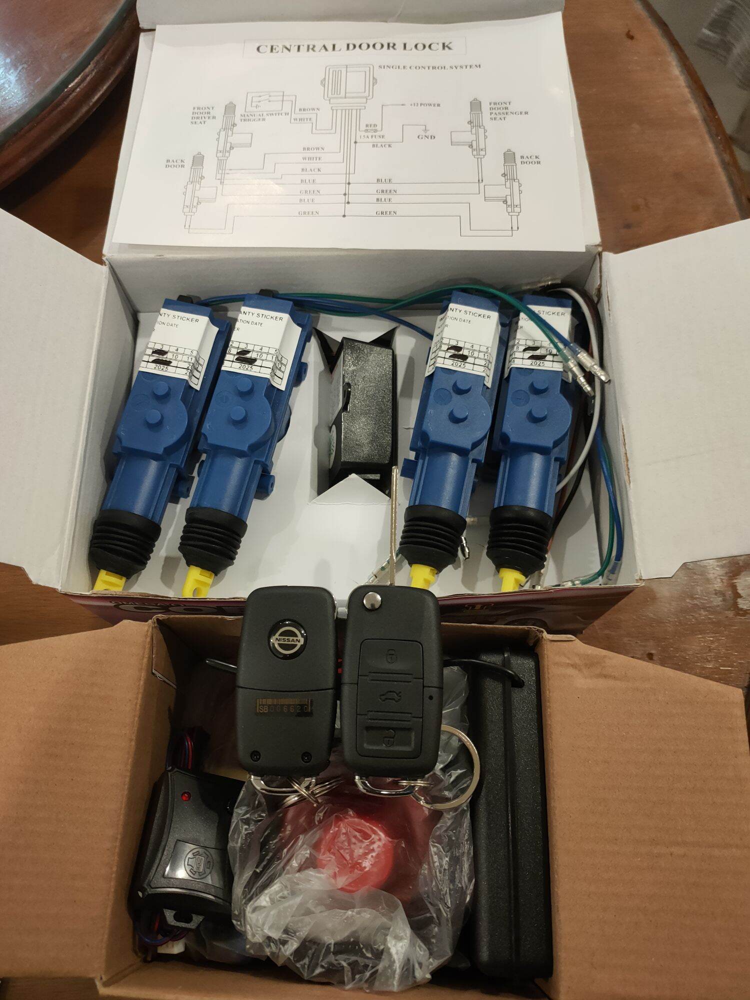 Nissan Flip Key Remote and Central lock set | Lazada PH