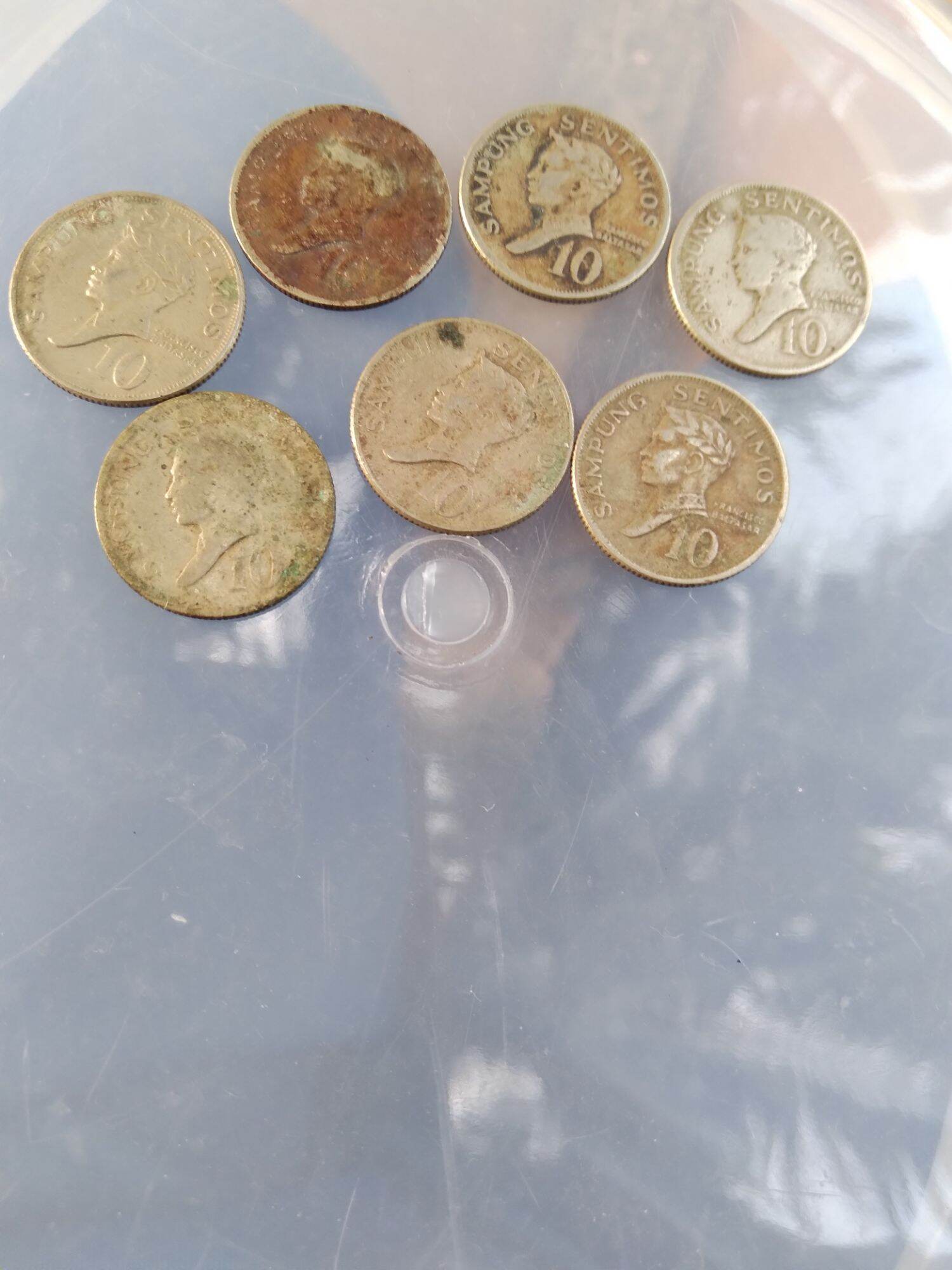 ten centavos, philippine coin, 1968,1970 and 1974 | Lazada PH