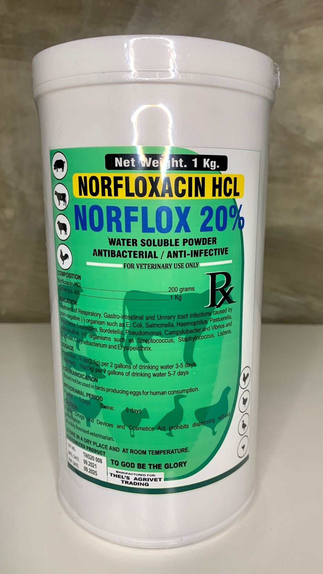 Norflox 20% 1kg | Lazada PH