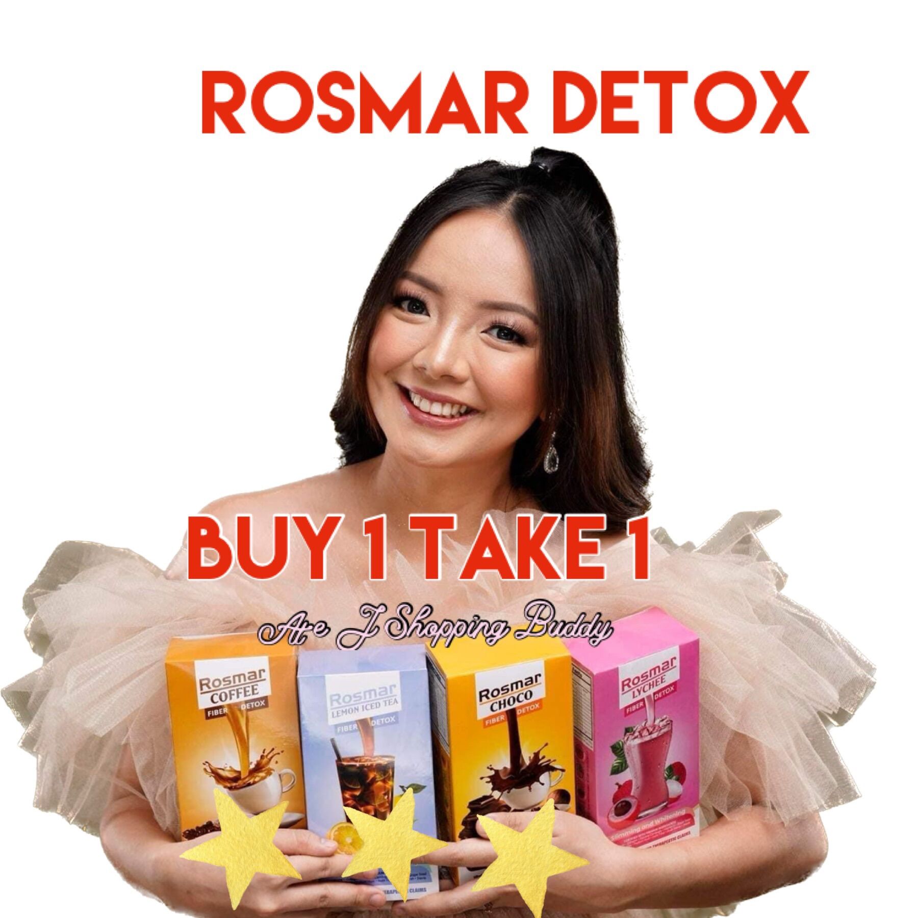 Buy 1 Take 1 Rosmar Detox Drinks | Lazada PH