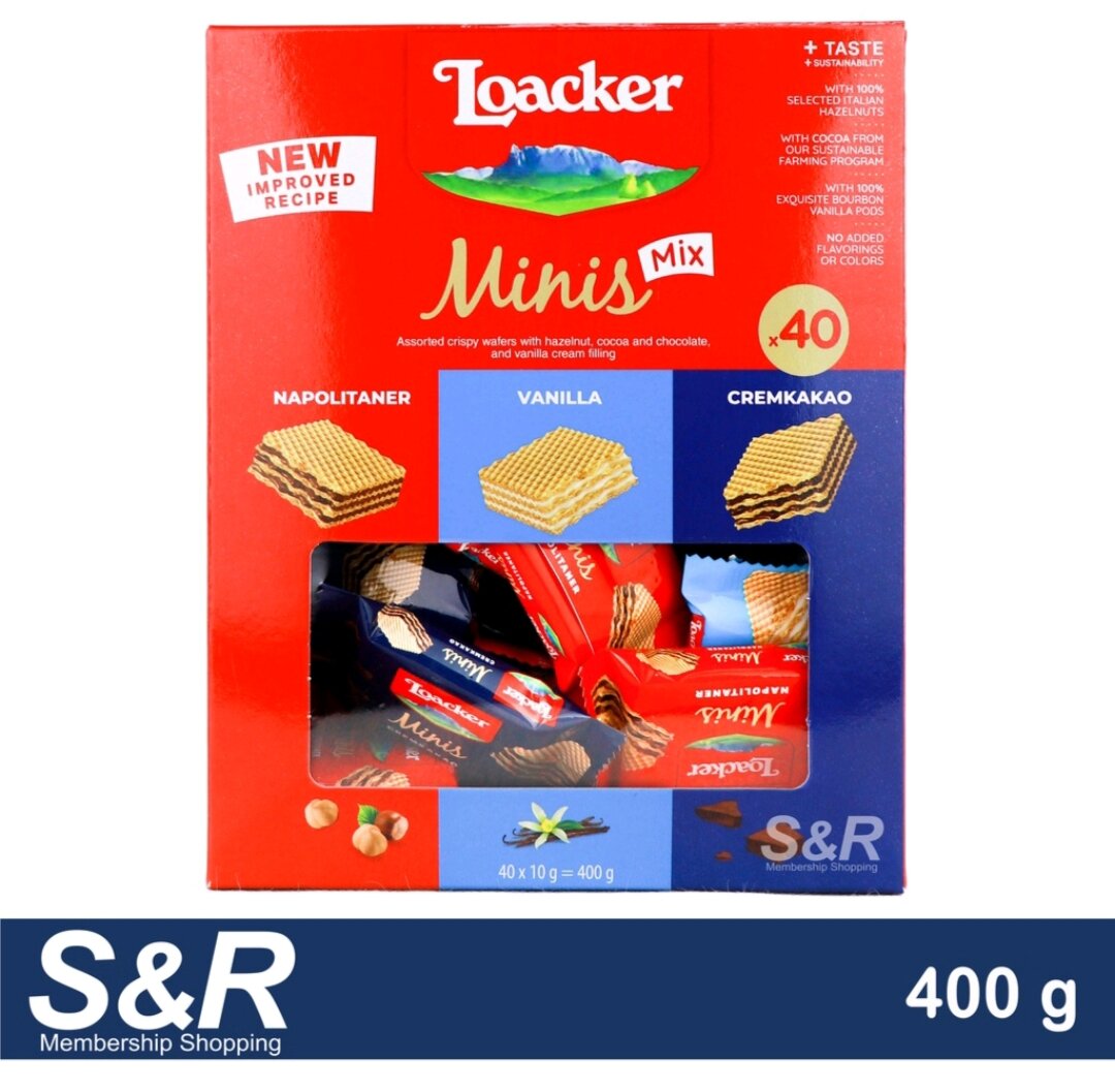 LOACKER Mini Wafers 400g | Lazada PH