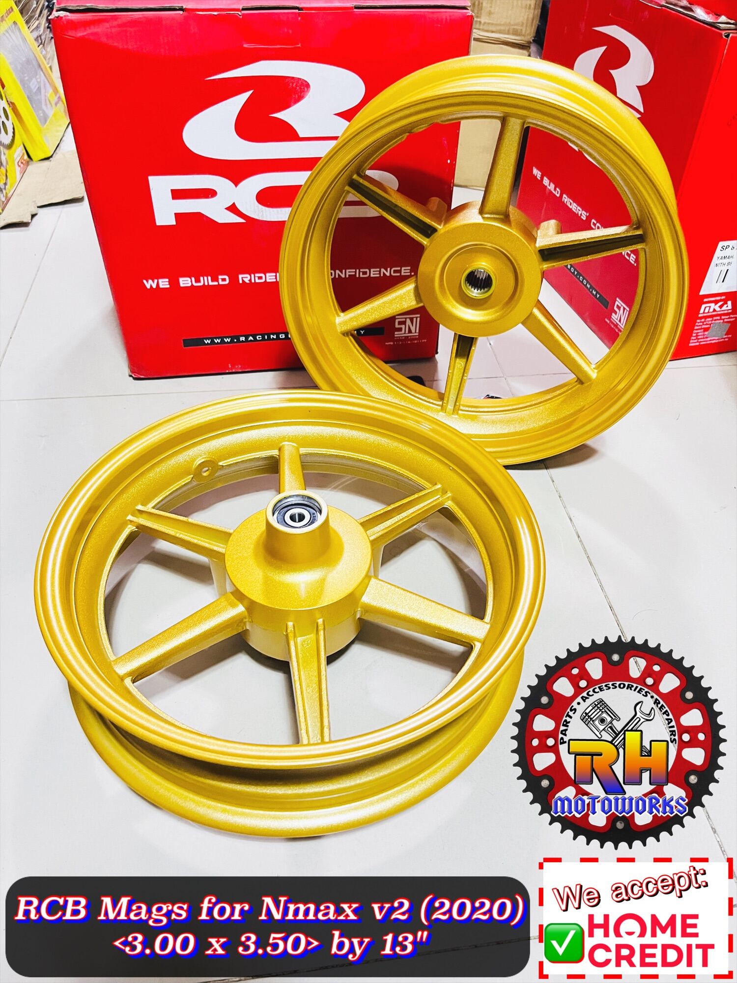 RCB Mags for Nmax v2 (2020) SP811 (3.00 x 3.50) by 13" | Lazada PH