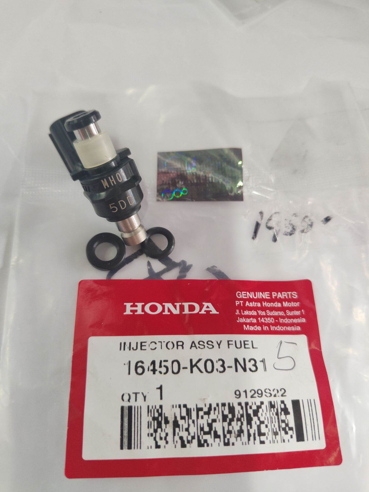 Honda genuine parts Fuel injector for honda beat fi v1/ v2/ v3 (stock ...