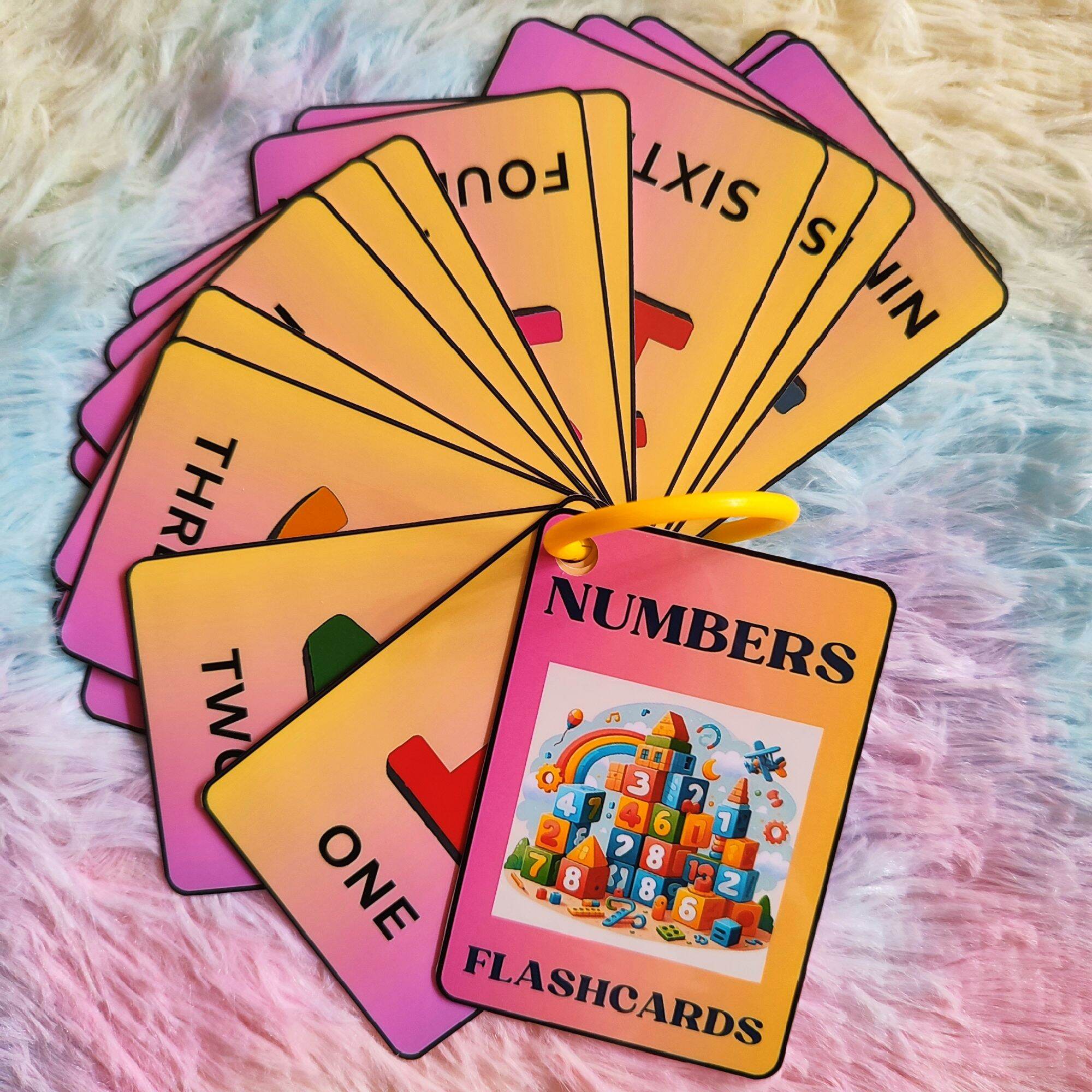 LAMINATED NUMBERS FLASHCARDS FOR KIDS | Lazada PH