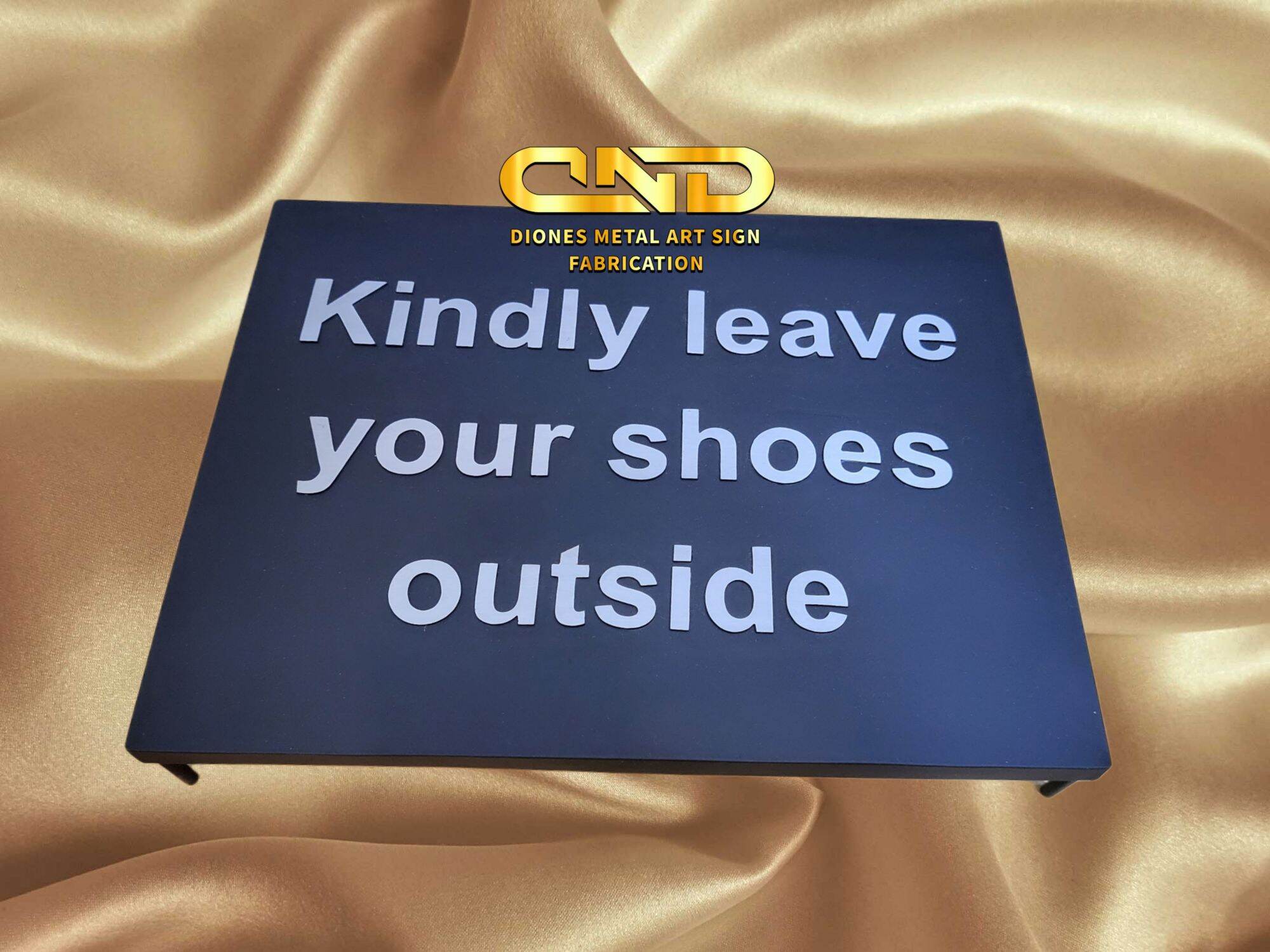 stainless Wall Sign/ embossed plate/ Custom metal signage | Lazada PH