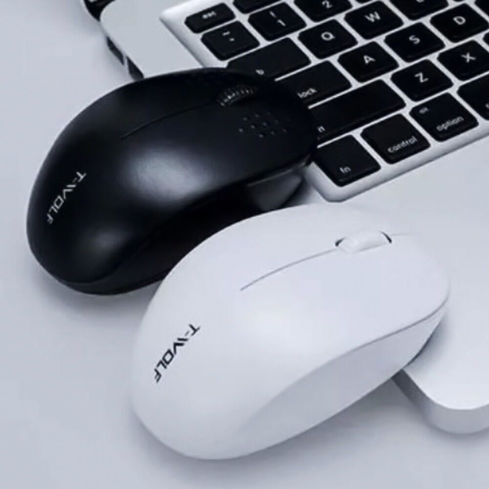 T-Wolf Q4 Wireless Bluetooth USB Mouse Portable Compact Silent Mute ...