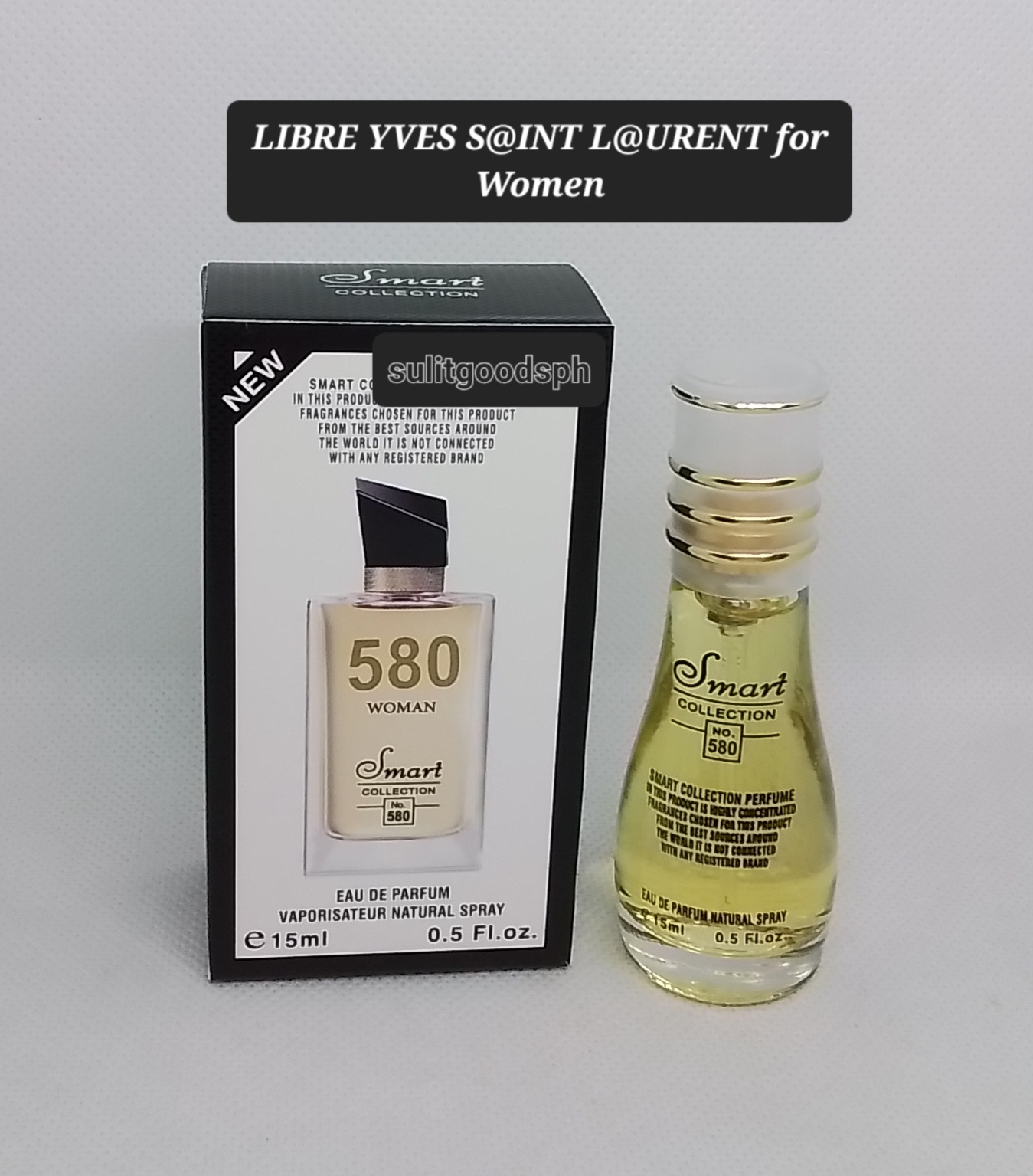 SMART COLLECTION PERFUME NO. 580 FOR WOMEN 15 ML EDP | Lazada PH