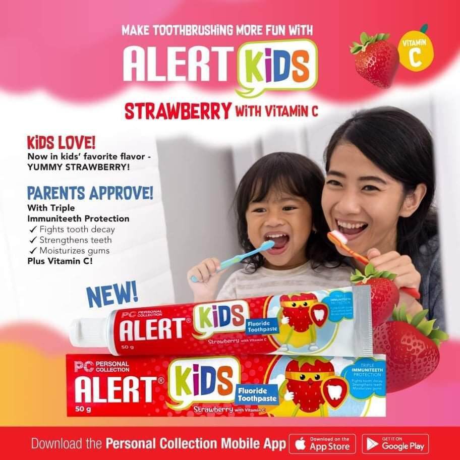 PC ALERT TOOTHPASTE 16Og and kids 50g | Lazada PH