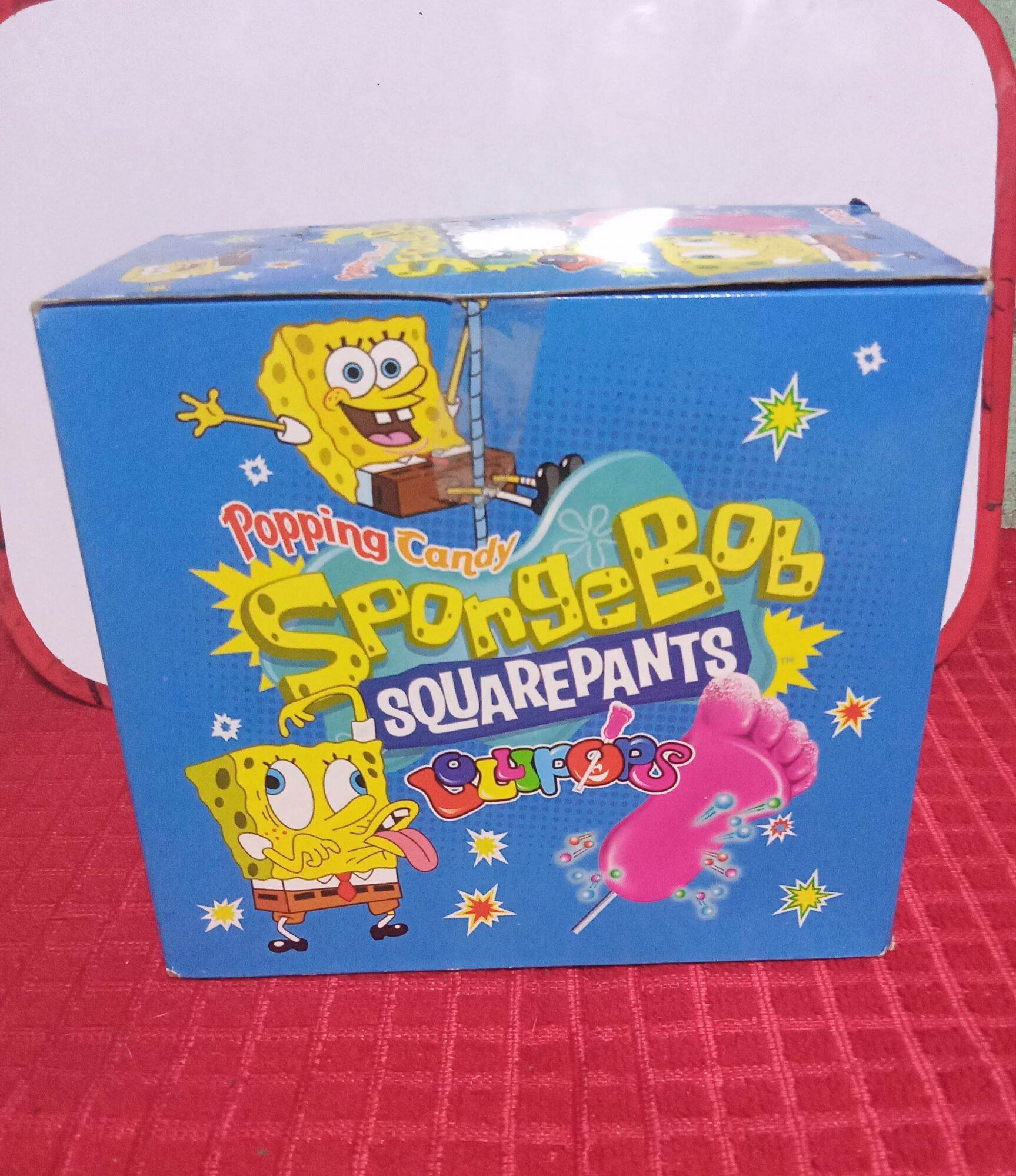 SpongeBob SquarePants popping candy Lollipop (20pcs) | Lazada PH