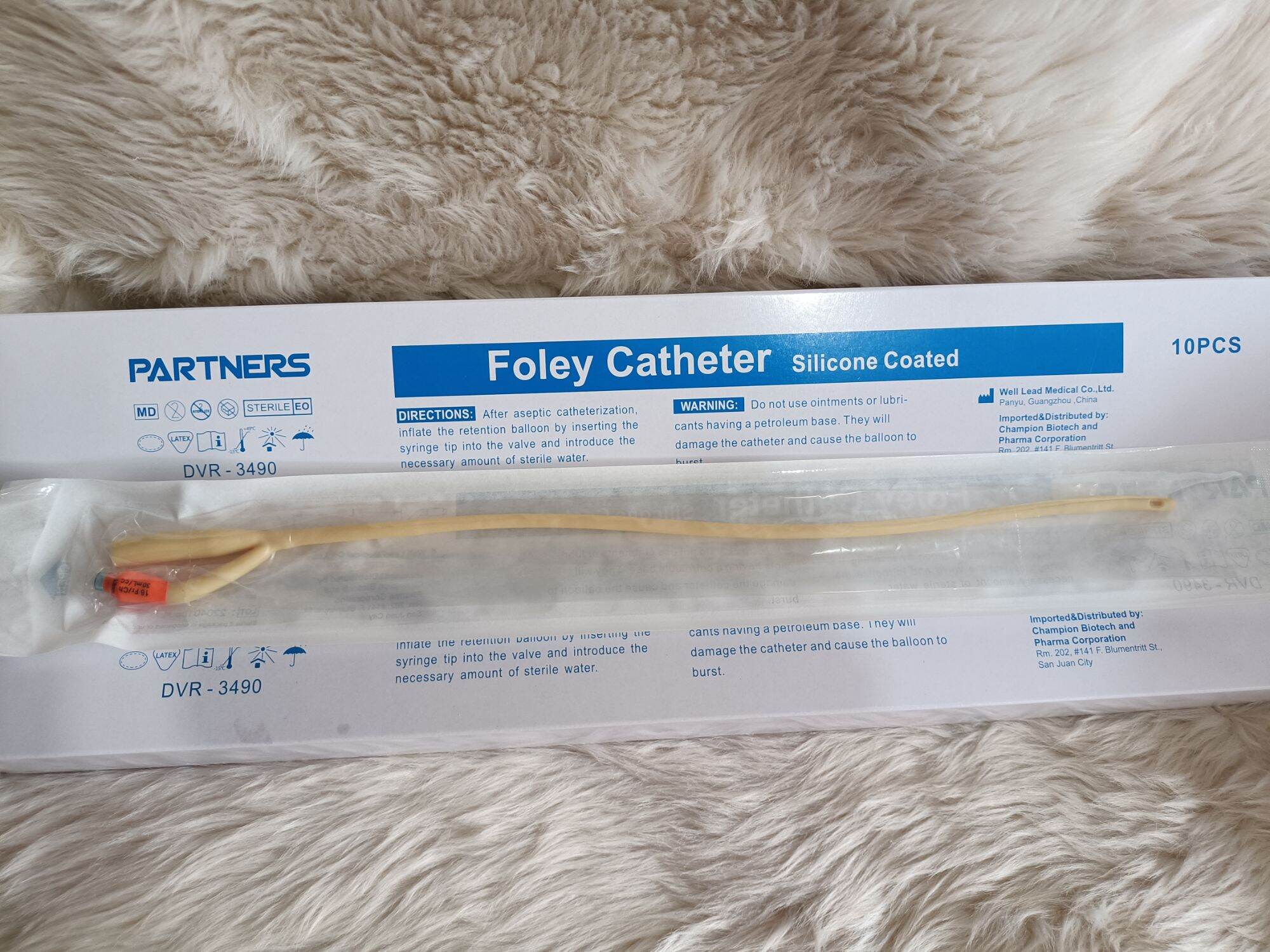 Foley Catheter Silicone Coated 2-Way Fr16 (10Pcs/Box's) | Lazada PH