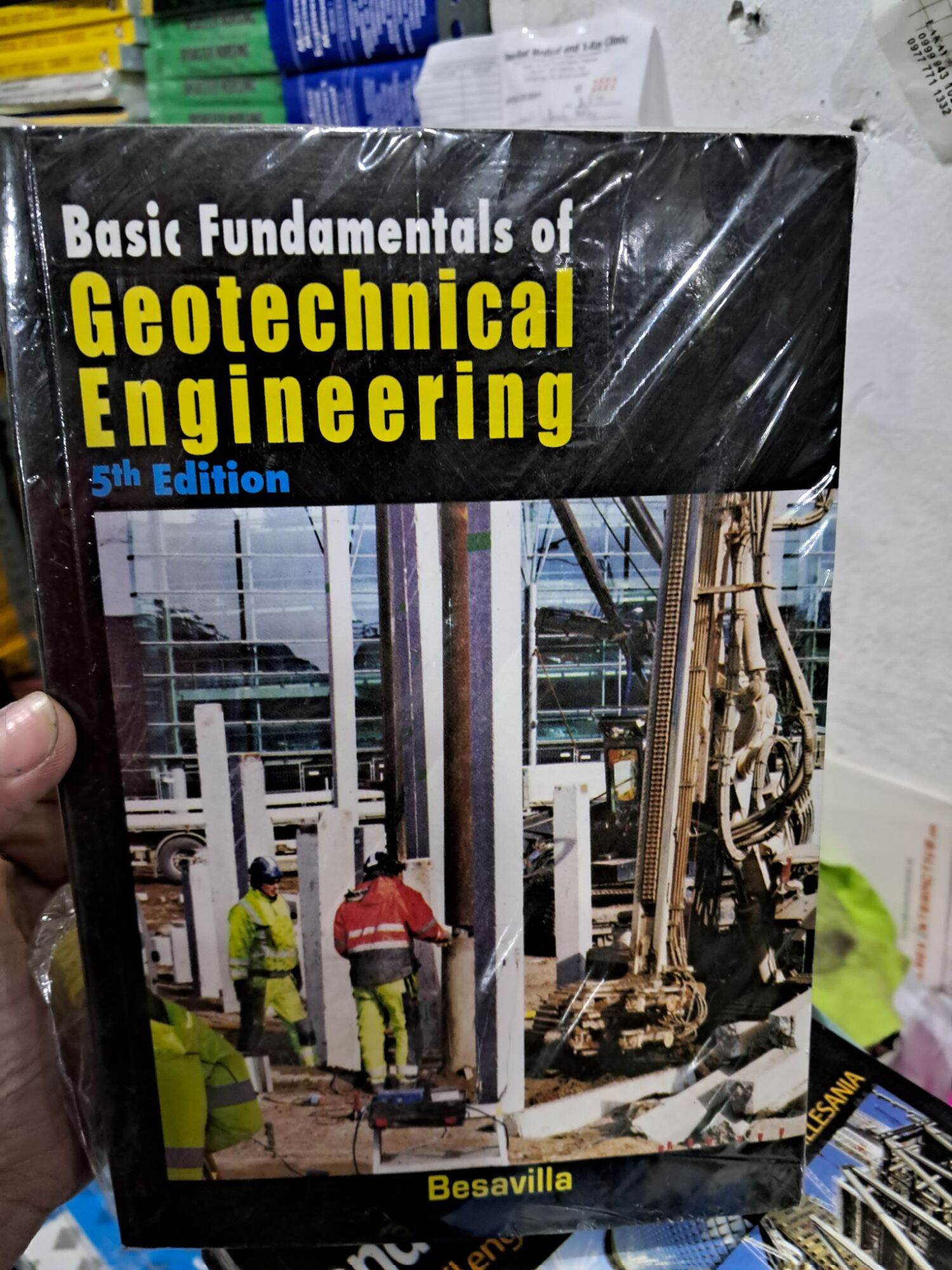 Basic Fundamentals of Geotechnical Engineering 5th edition Besavilla | Lazada PH