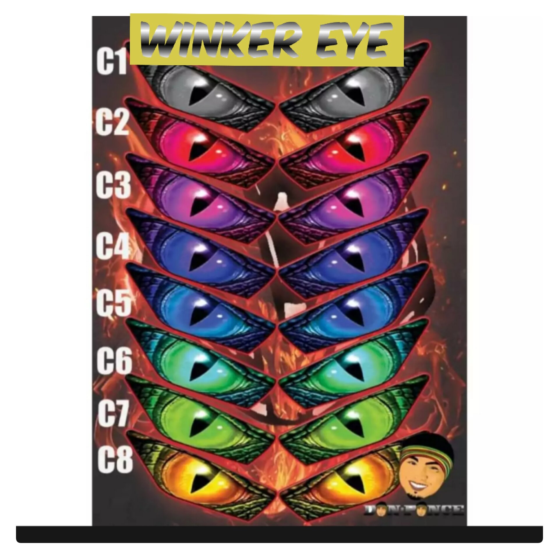 Honda click v1 Winker eye/3m adhesive | Lazada PH