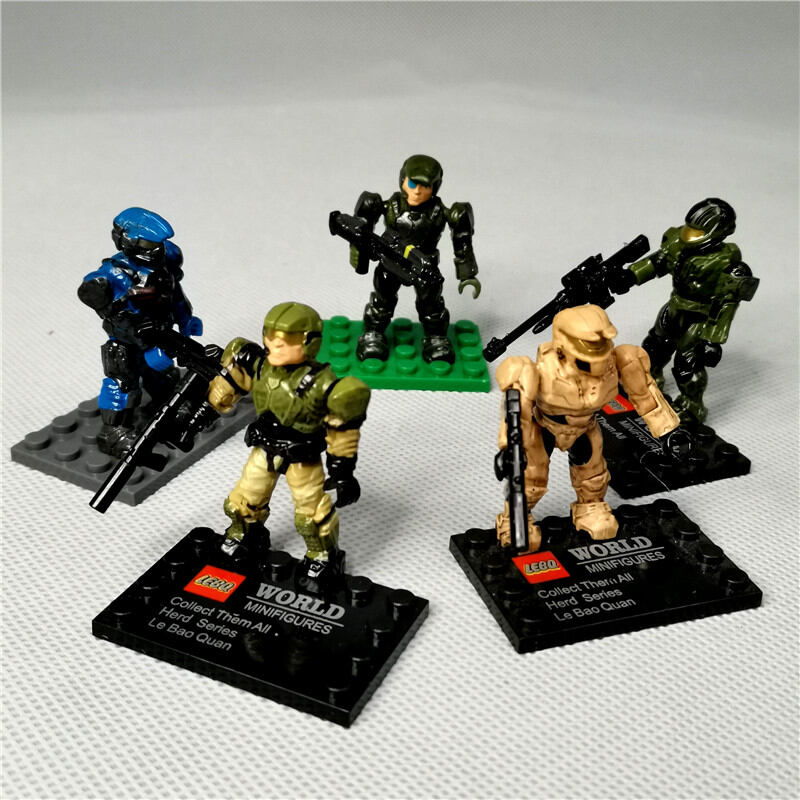 Mega Bloks Harmony Beauty Halo Infinity Halo Sparta Sparta Building ...