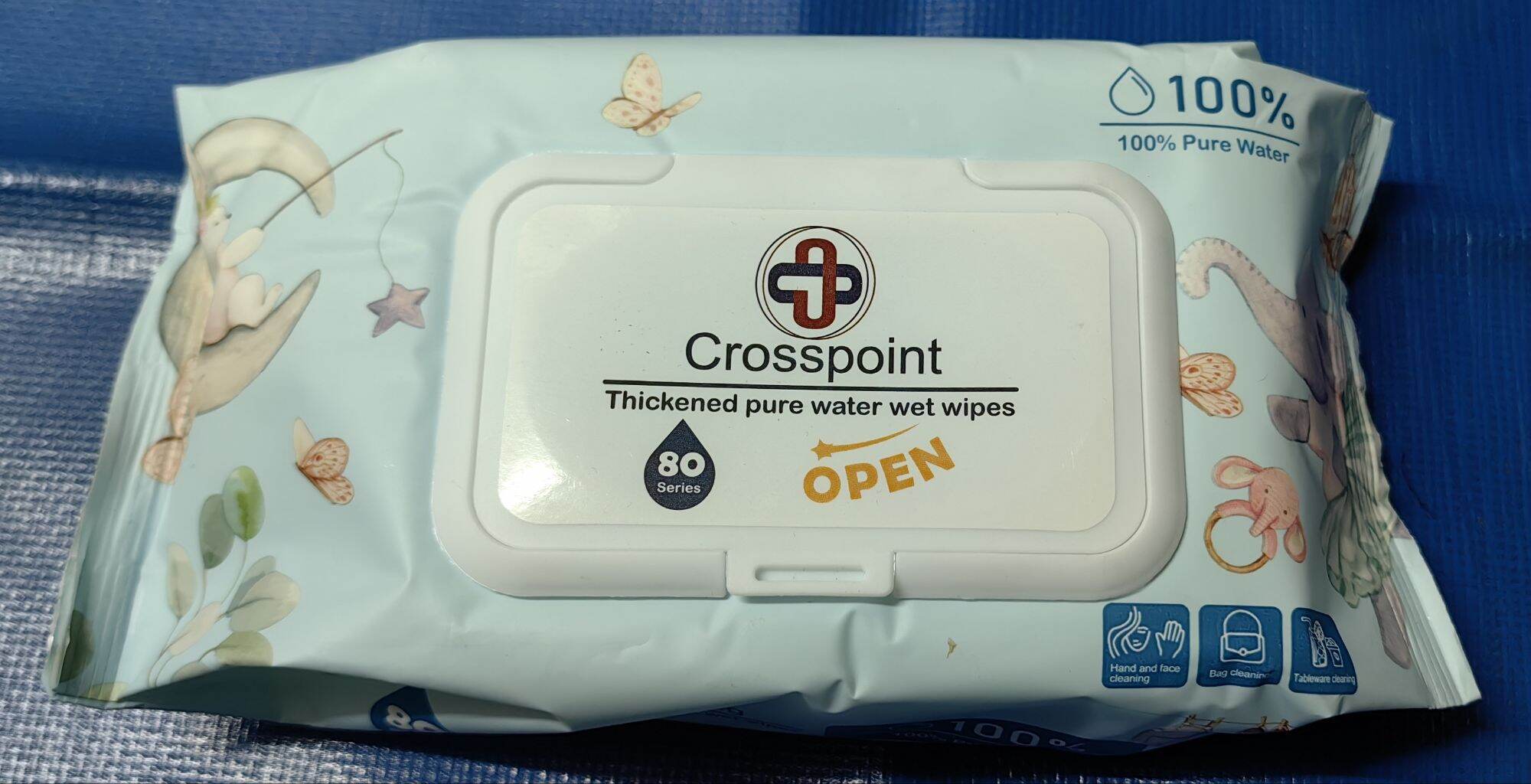 Crosspoint baby wipes 80series 100% | Lazada PH