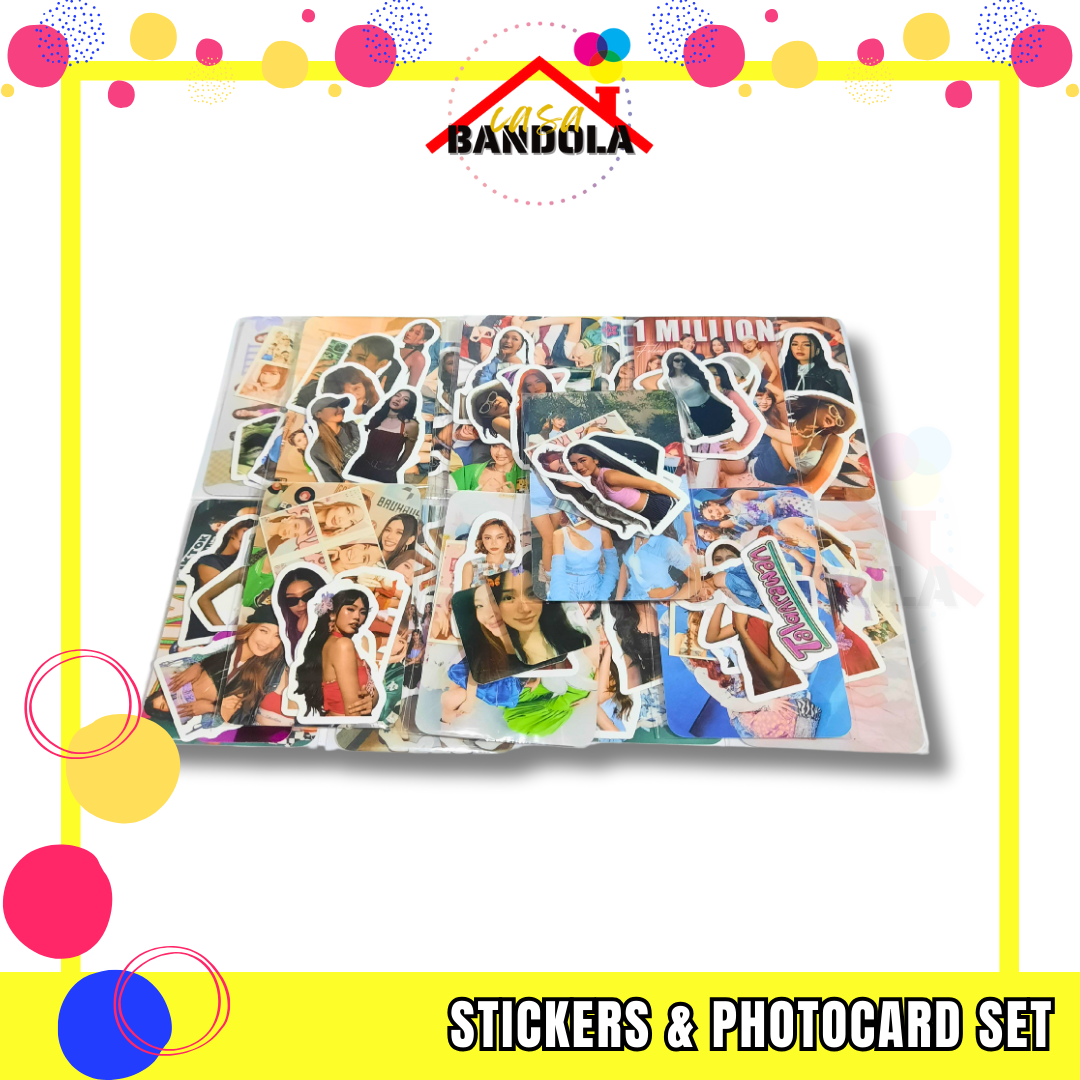5-PACKS STICKERS AND PHOTOCARD SET | IU TAYLOR SWIFT ENHYPEN BTS ...
