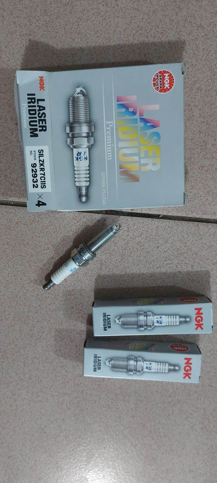 Ngk spark plug laser iridium (SILZKR7C11S) honda civic /hrv | Lazada PH