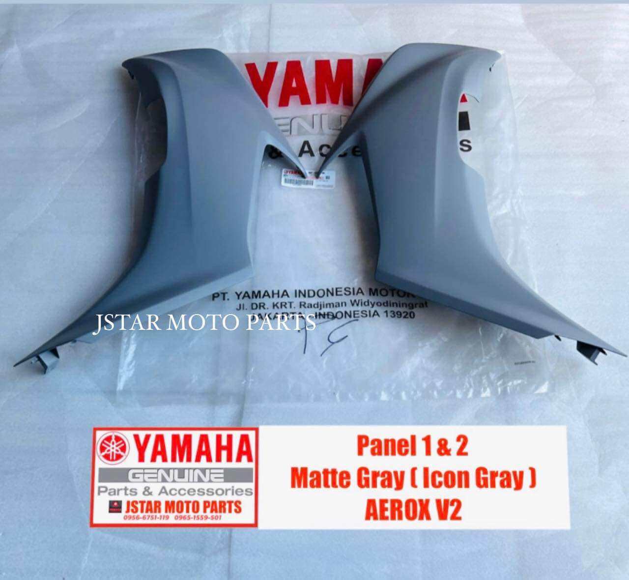 PANEL 1 and 2/ COWLING/ SIDE PANEL/ AEROX V2/ YAMAHA GENUINE | Lazada PH
