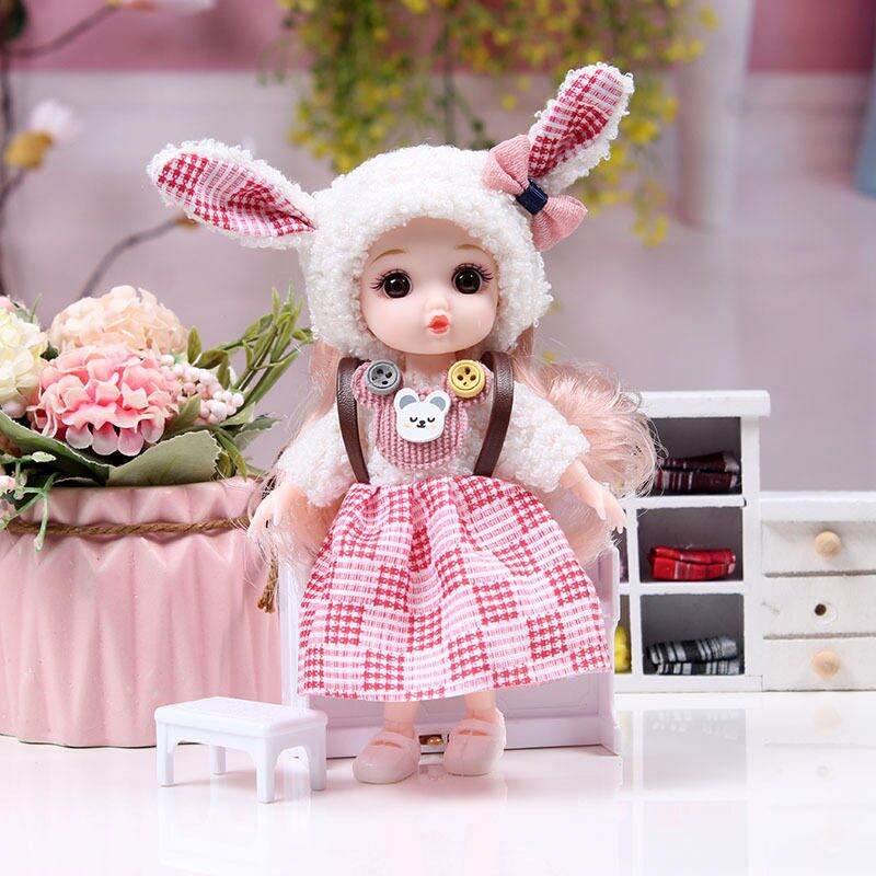 Trend 2023 toy mini cute doll 16cm fashion collection flexible joints ...