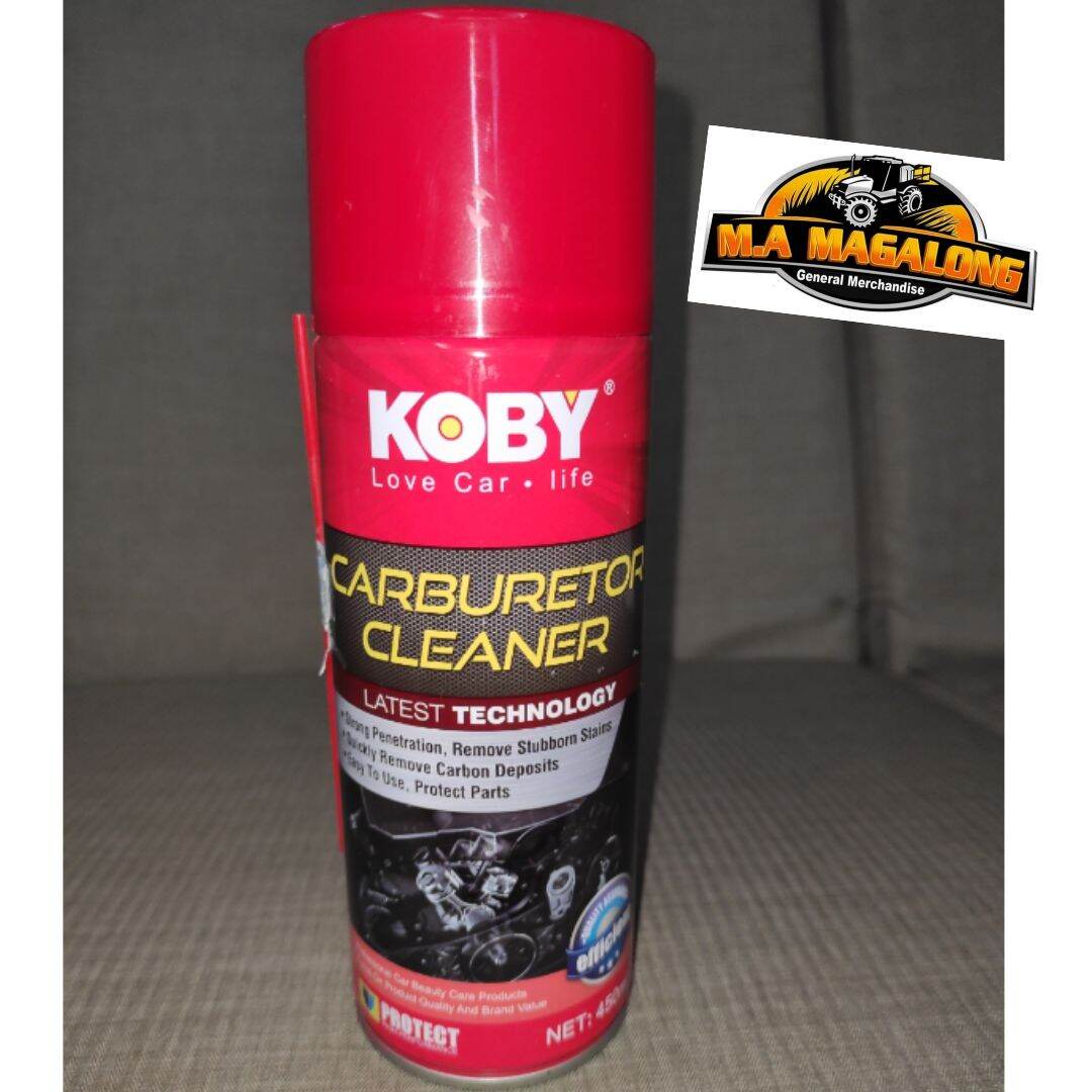 KOBY CARBURETOR CLEANER 450ML SPRAY | Lazada PH