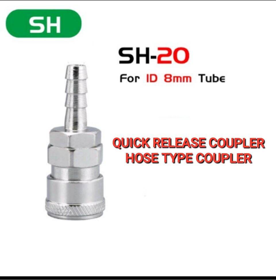 AIR COMPRESSOR CONNECTOR MEGA QUICK RELEASE COUPLER MALE TYPE, FEMALE ...