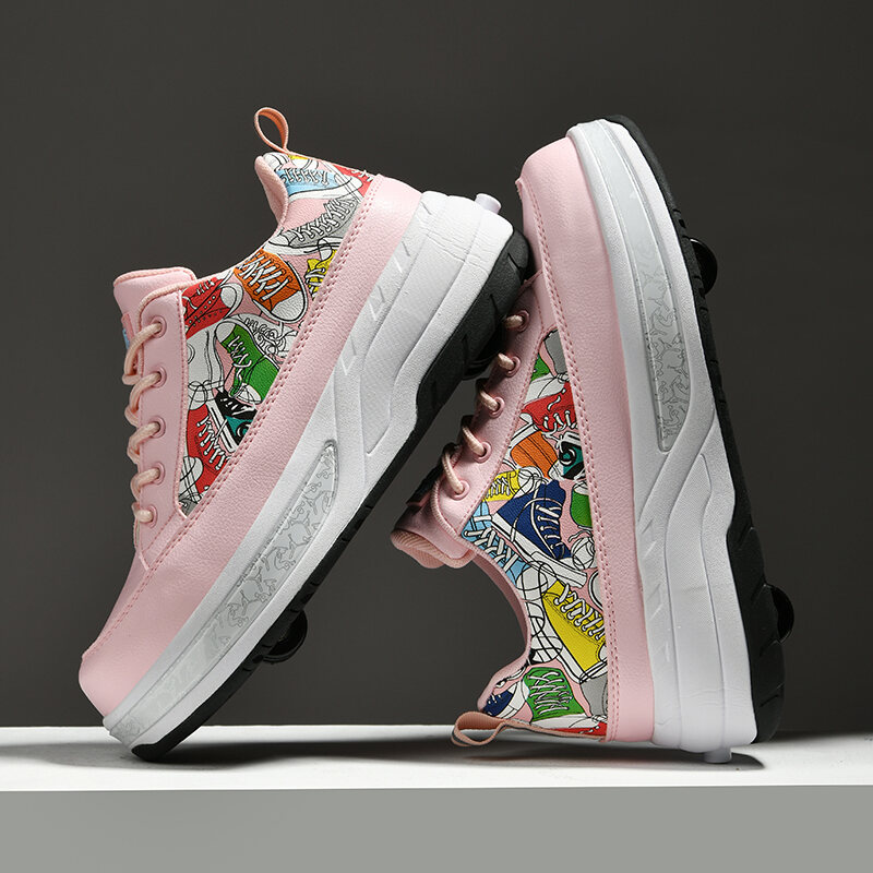 Transformative Shoes Heelys Four-Wheel Walking Walking Adult Walking ...