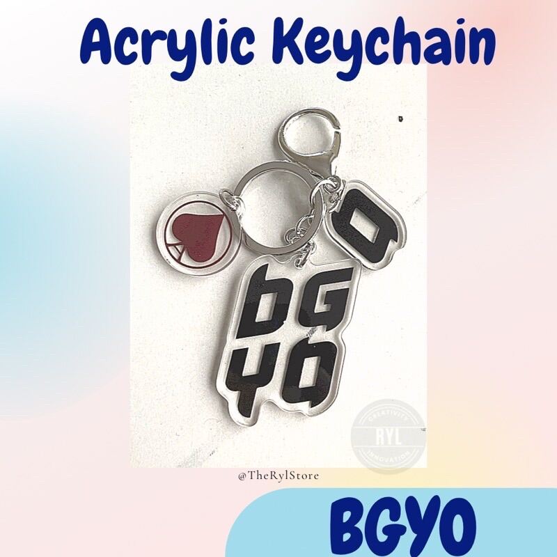 PPOP Acrylic Keychains - Atin SB19 BGYO MNL48 lightstick keyring ...