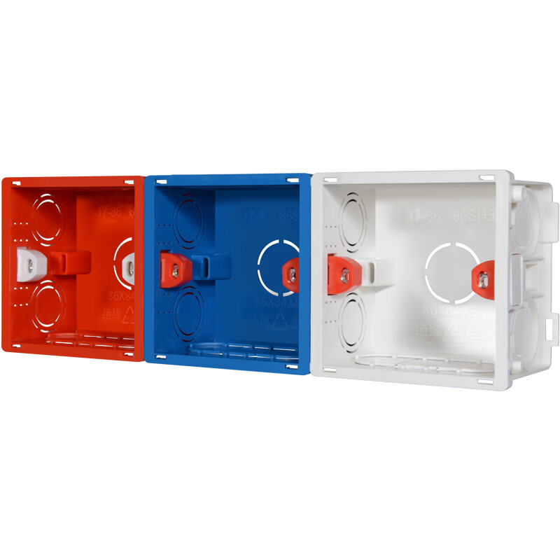Junction Box 86 Type Switch Box Socket Cassette Concealed Concealed ...