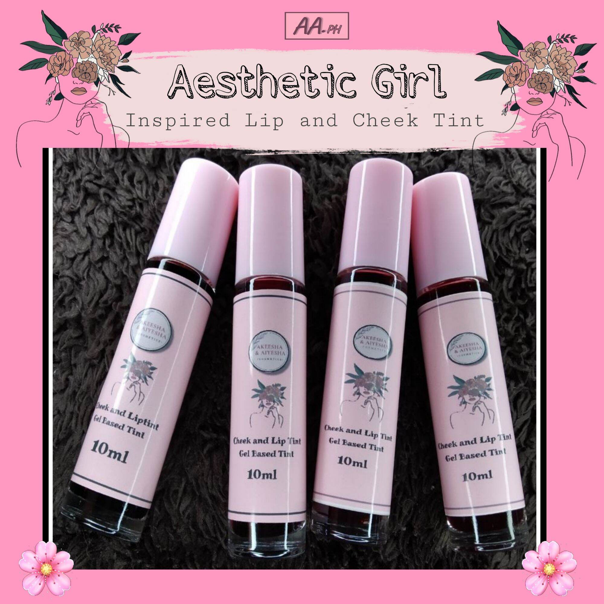 Aesthetic Girl Inspired Gel Based Lip and Cheek Tint (10ml)(1pc ...