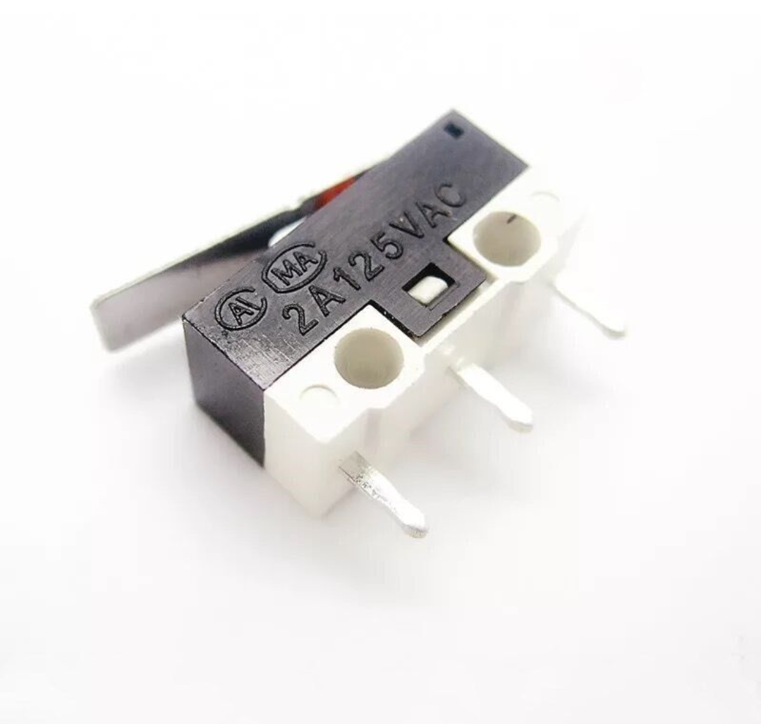 2A 125V Ultra Mini Lever Actuator Mouse Switch SPDT Sub Miniature Micro ...