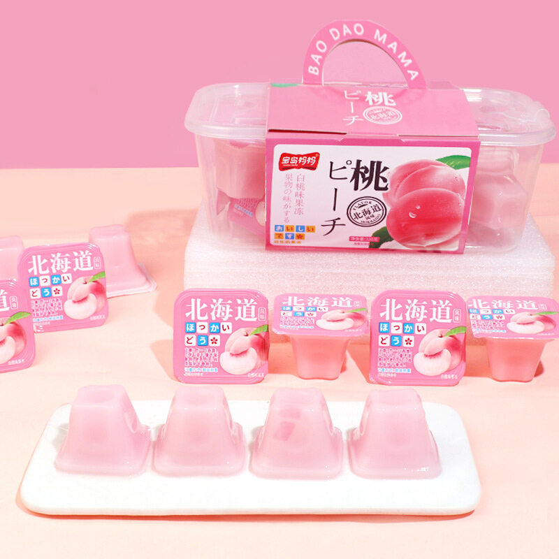 Baodao Mother Hokkaido Fruit Jelly Pudding Taiwan Flavor Children Baby ...