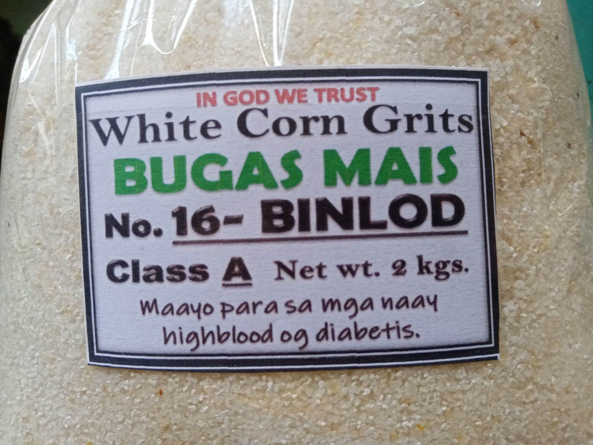 Bigas Mais no. 16--2kgs- BINLOD | Lazada PH