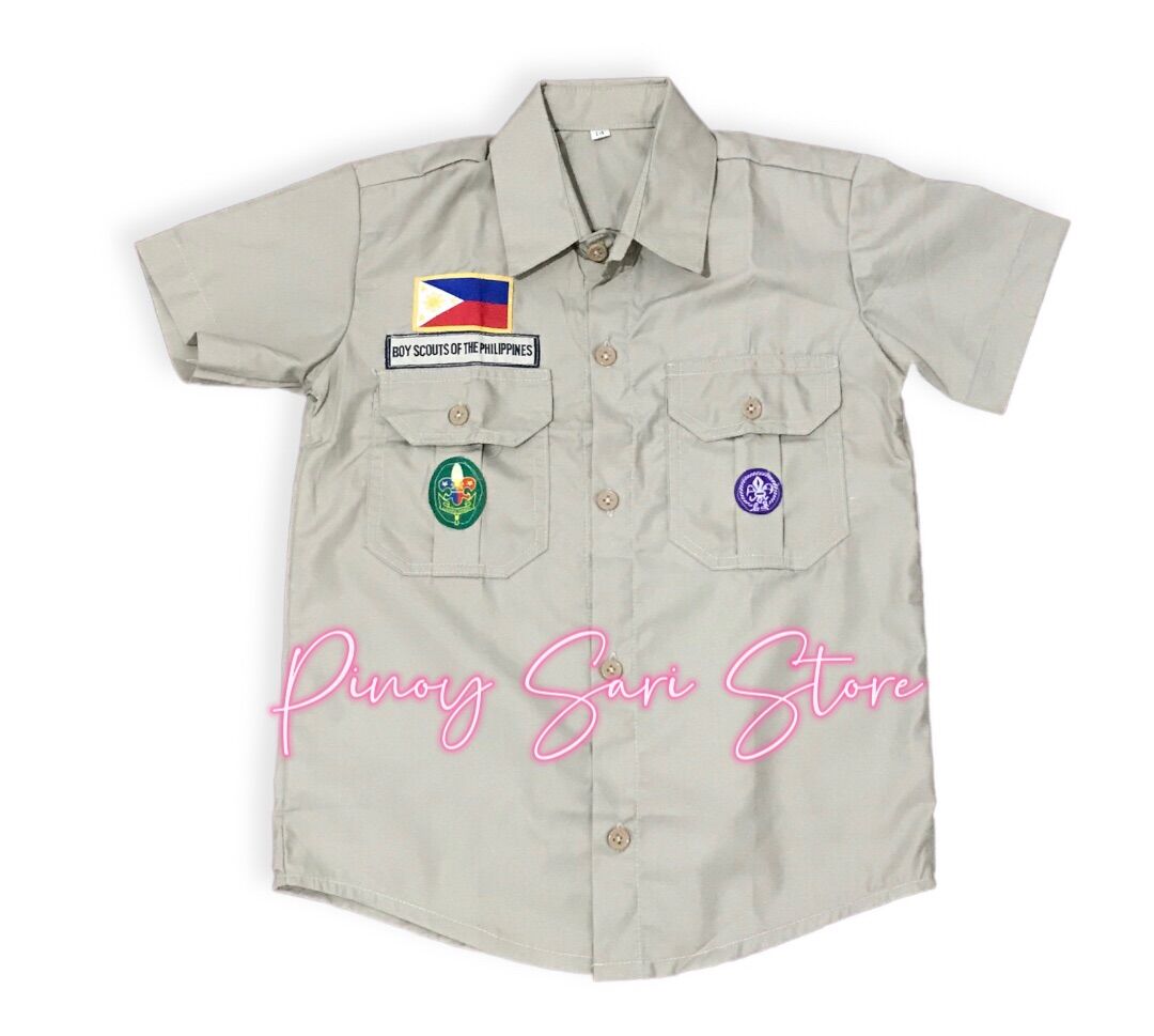BSP POLO With 4 Patches Included Lazada PH
